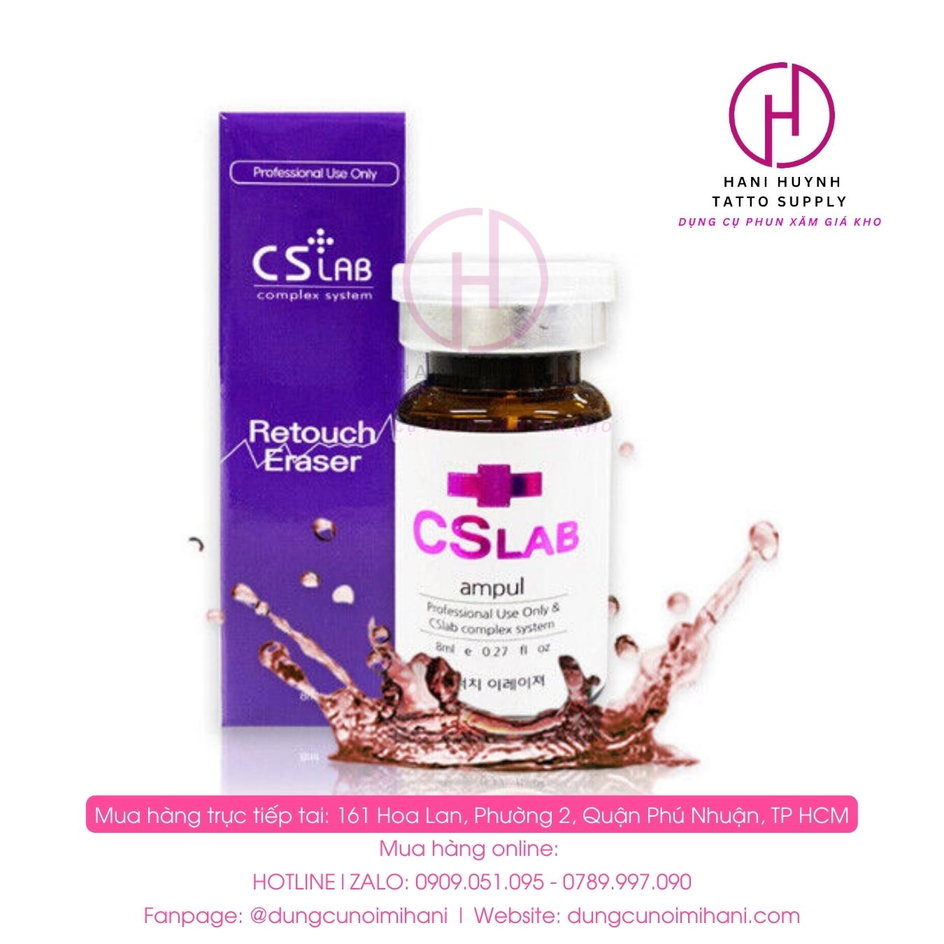 Dung Dịch Xóa Vết Xăm Lâu Năm CsLab Hàn Quốc