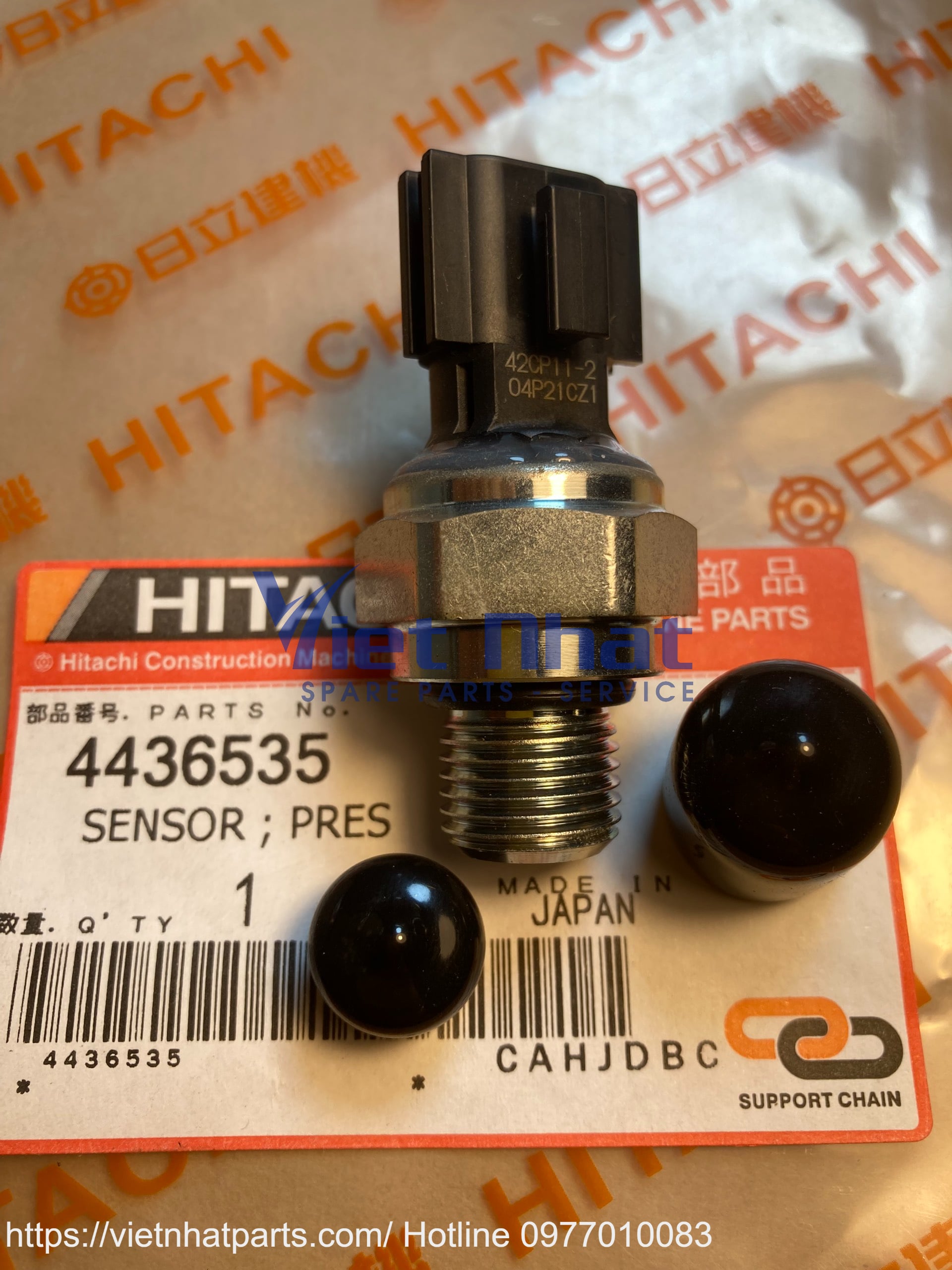Cảm biến áp suất Hitachi 4436536 4436535 Sensor
