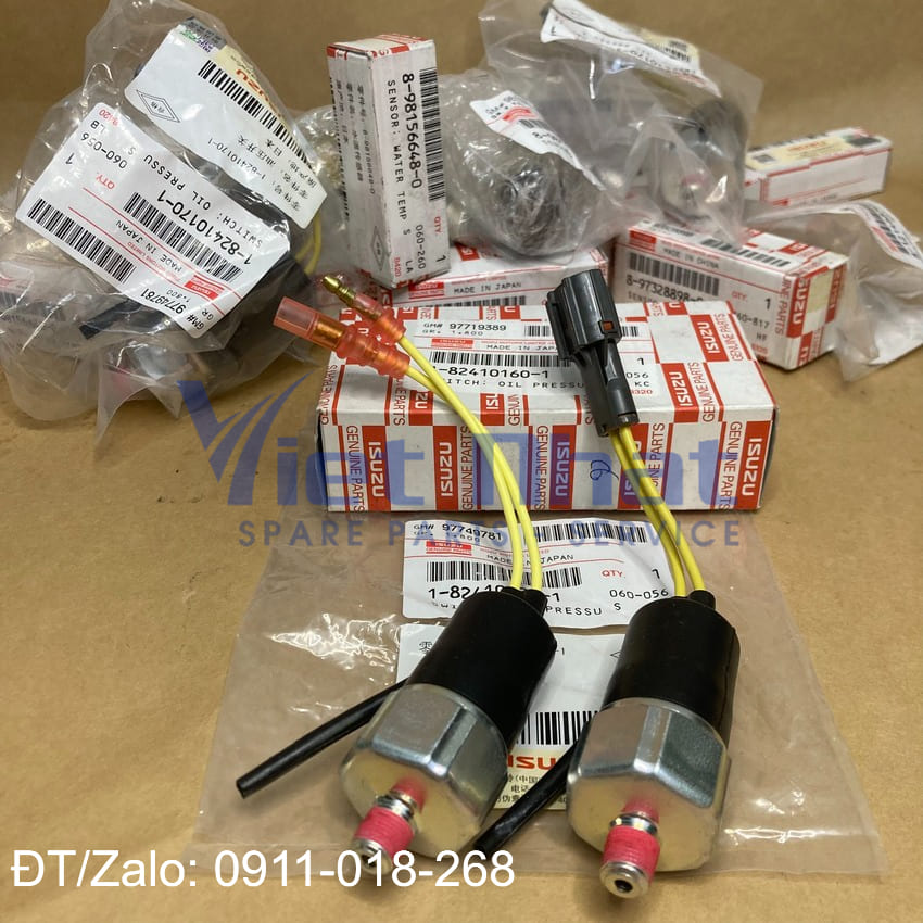 Cảm biến áp suất nhớt 4HK1 6HK1 LH 0911-018-268