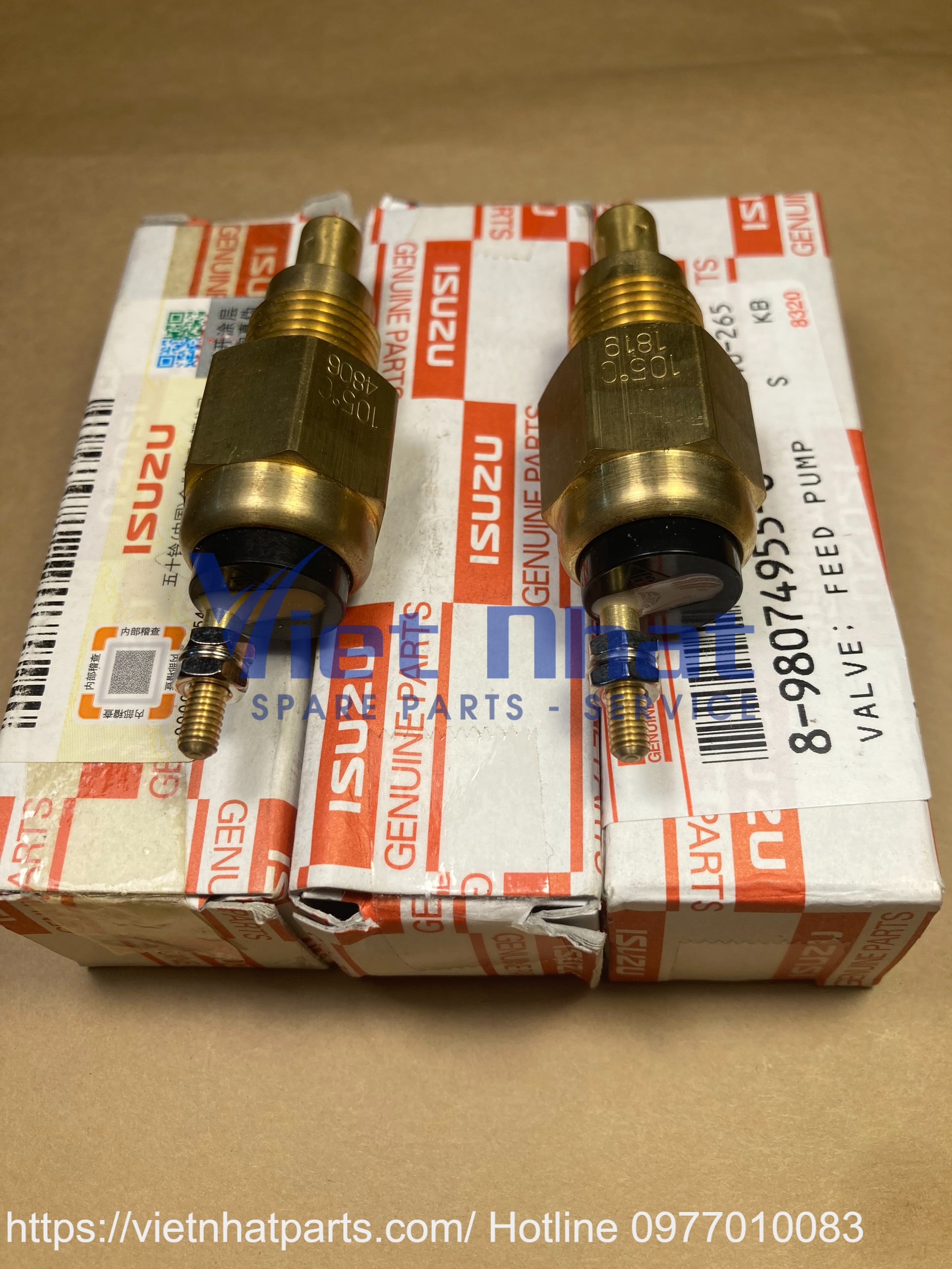Cảm biến nhiệt độ nước Isuzu Chính hãng 8971256011