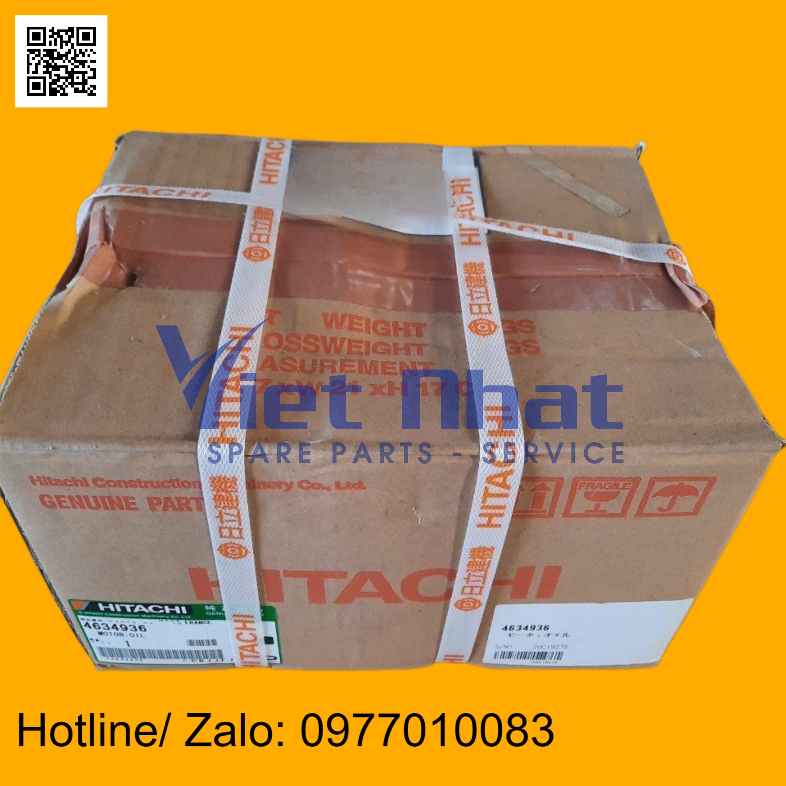 MOTOR QUẠT ZX450 HITACHI 4634936 CHÍNH HÃNG