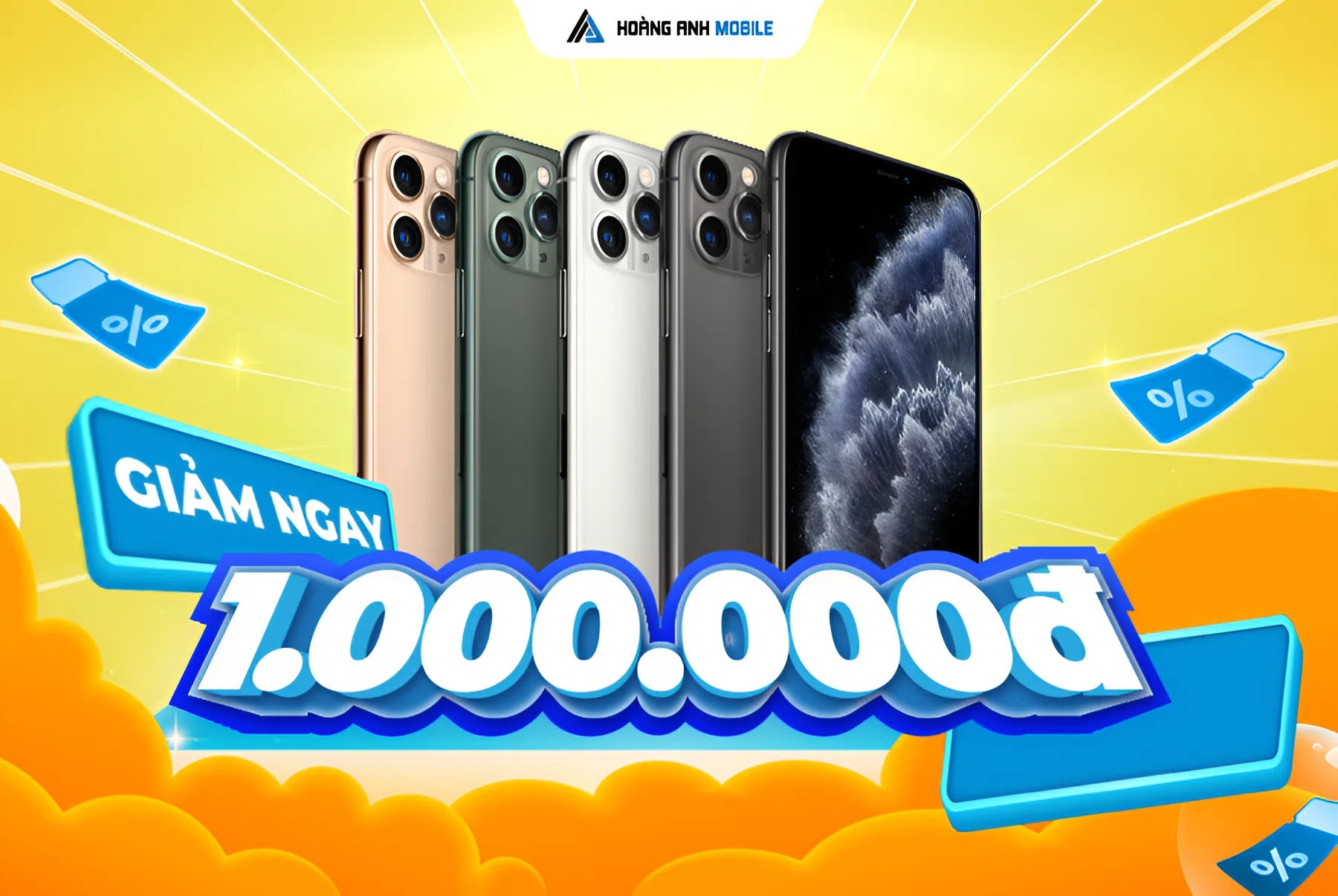 Khai Xuân Bính Ngọ Cùng iPhone 11 Pro Max – Giảm Ngay 1 Triệu Đồng