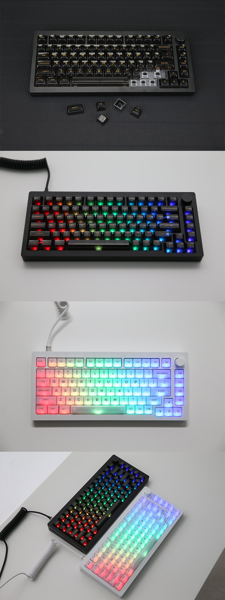 Bàn phím cơ tuỳ chỉnh KIT MONSGEEK M1 | Kicap