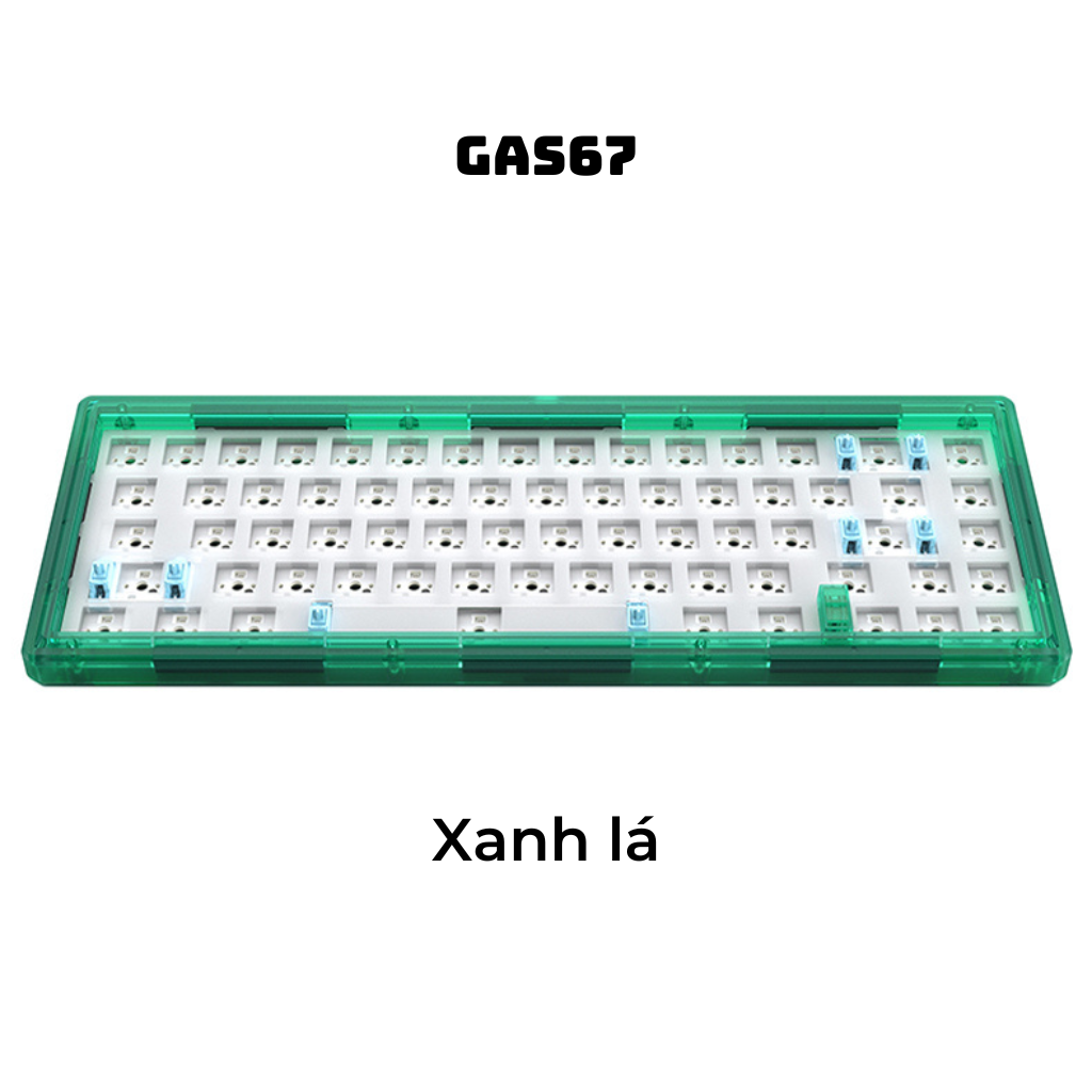 Bộ KIT bàn phím cơ GAS67 Gasket Mount | Kicap