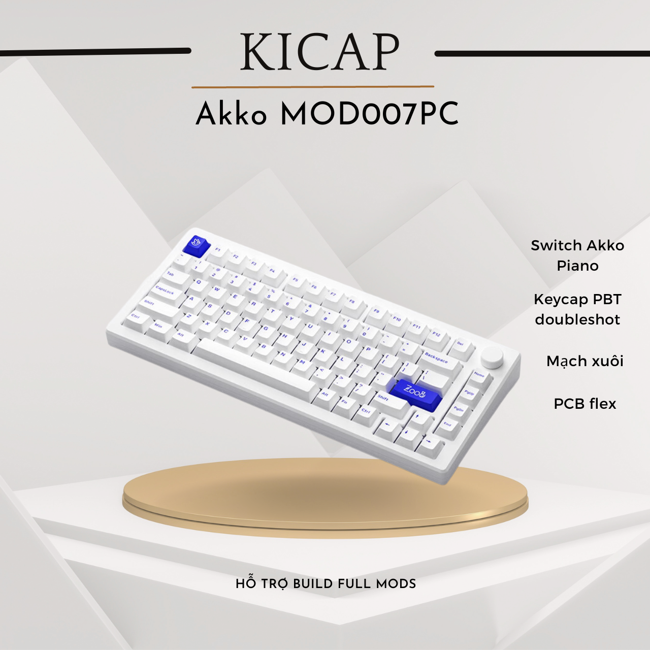Bàn phím cơ AKKO MOD007PC | Kicap