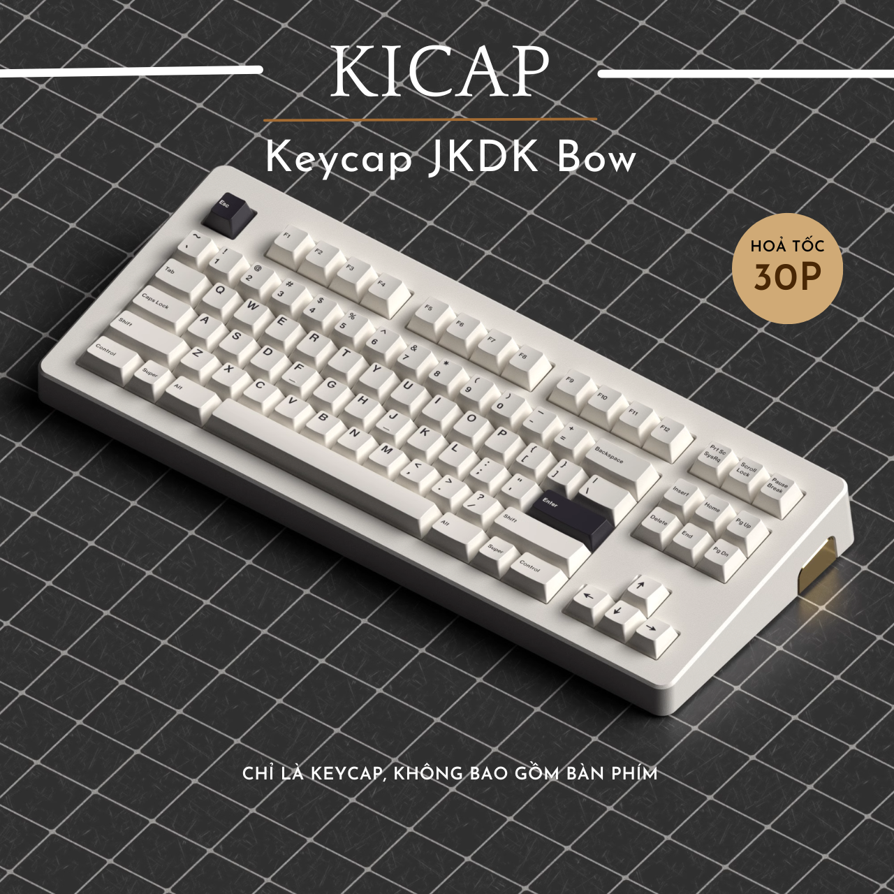 Bộ keycap cherry JKDK BoW | Kicap