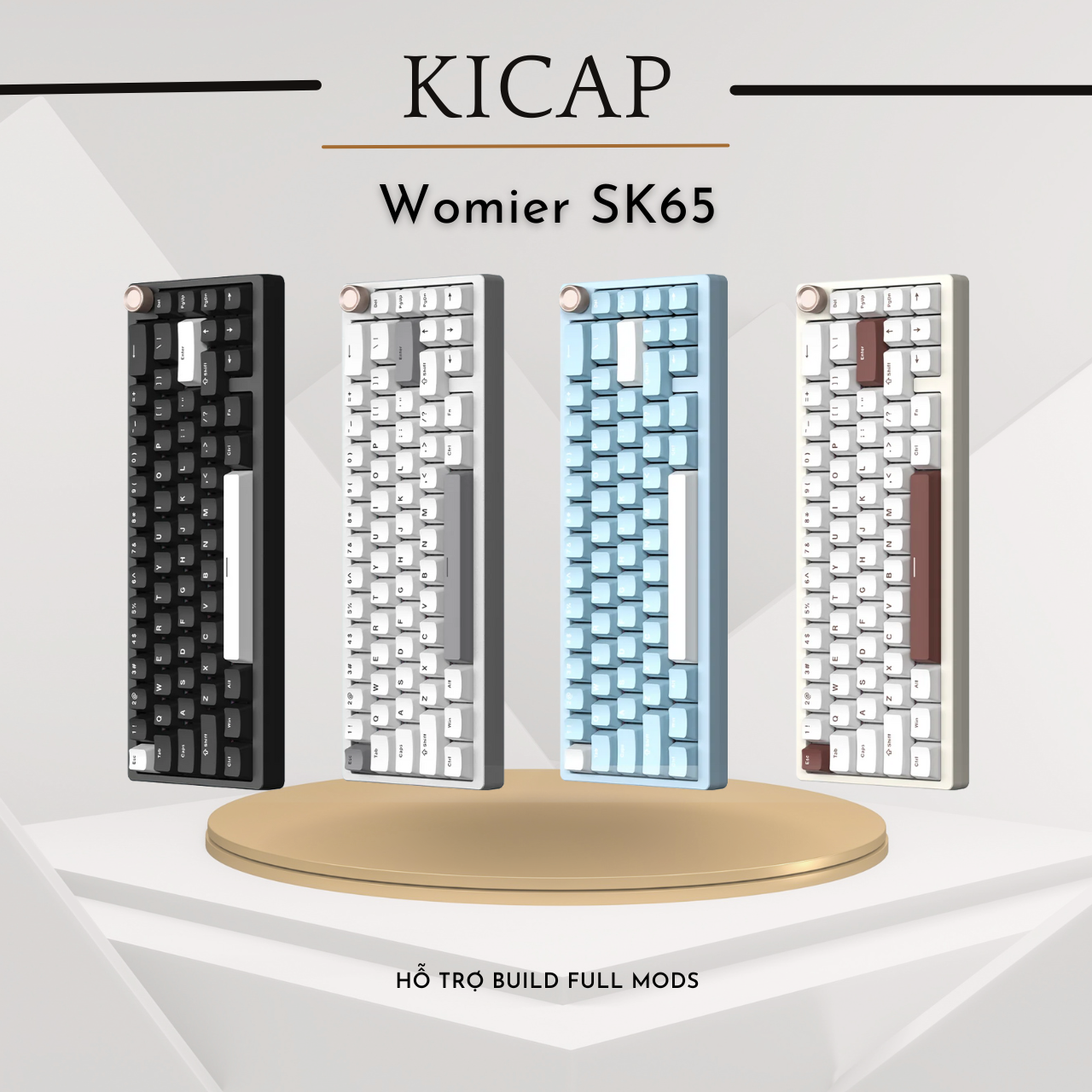 Bàn phím cơ Womier SK65 | Kicap