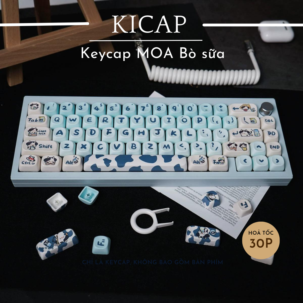 Keycap MOA Bò sữa | Kicap