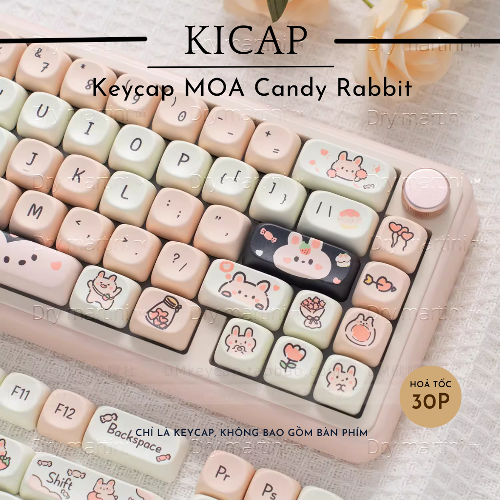 Keycap MOA Candy Rabbit | Kicap