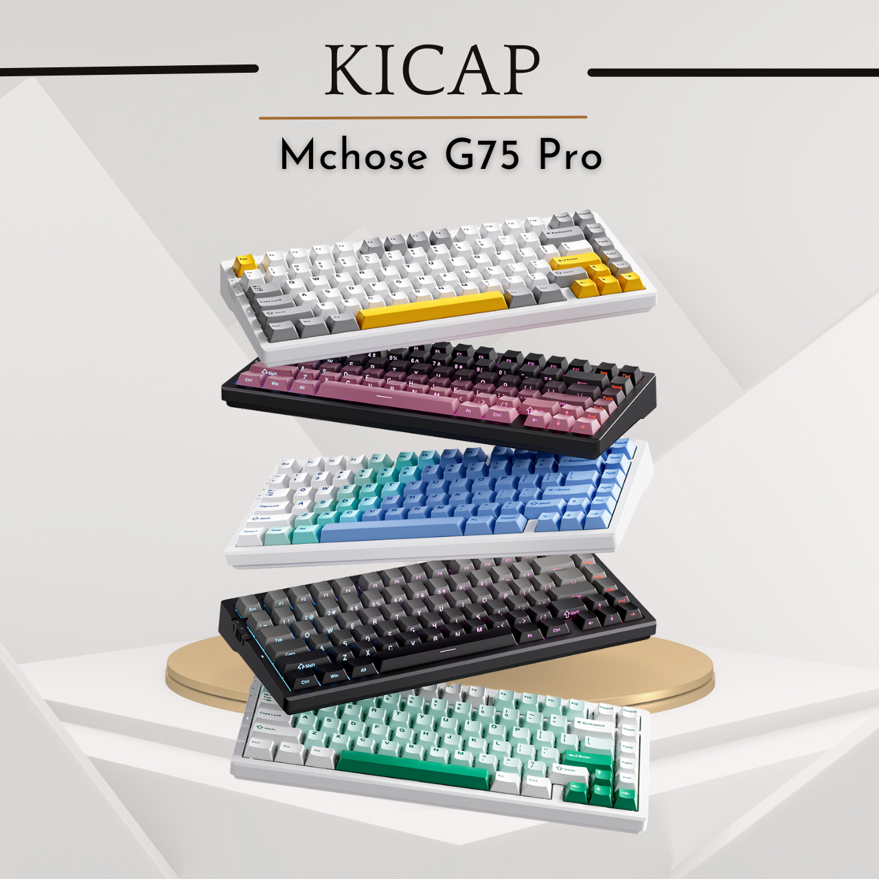 Bàn phím cơ Mchose G75 Pro | Kicap