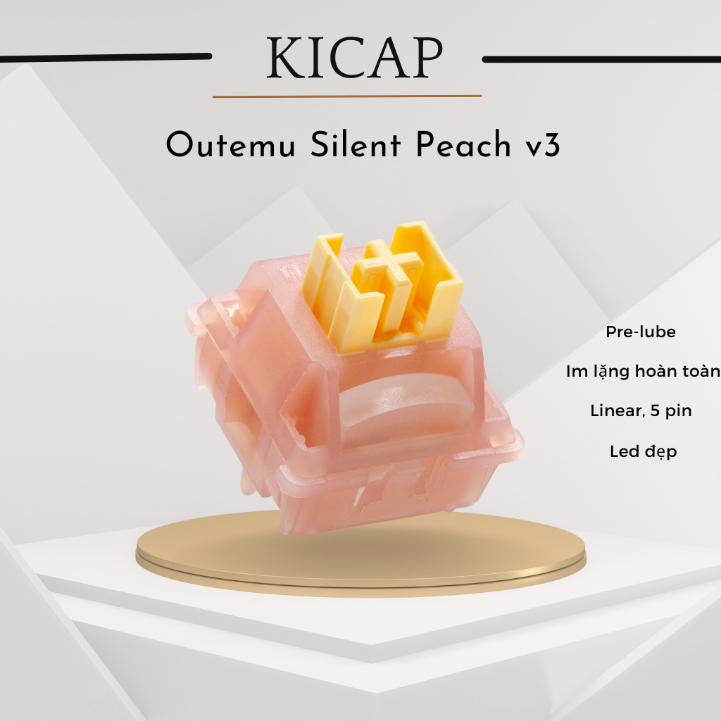 Switch Outemu Silent Peach V3 | Kicap