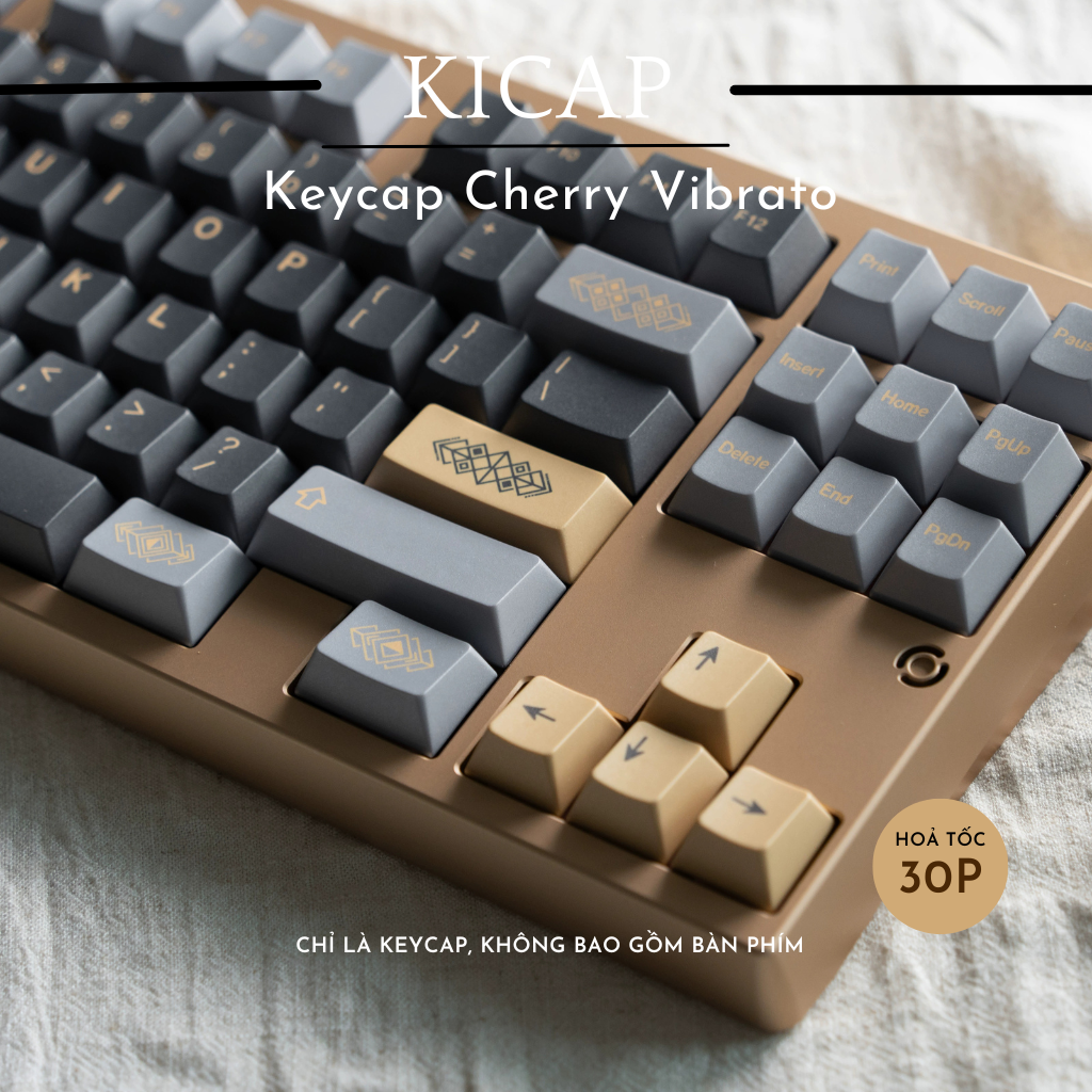 Bộ keycap Cherry Vibrato | Kicap