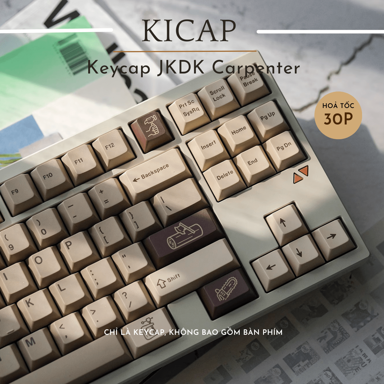 Bộ keycap JKDK Carpenter | Kicap