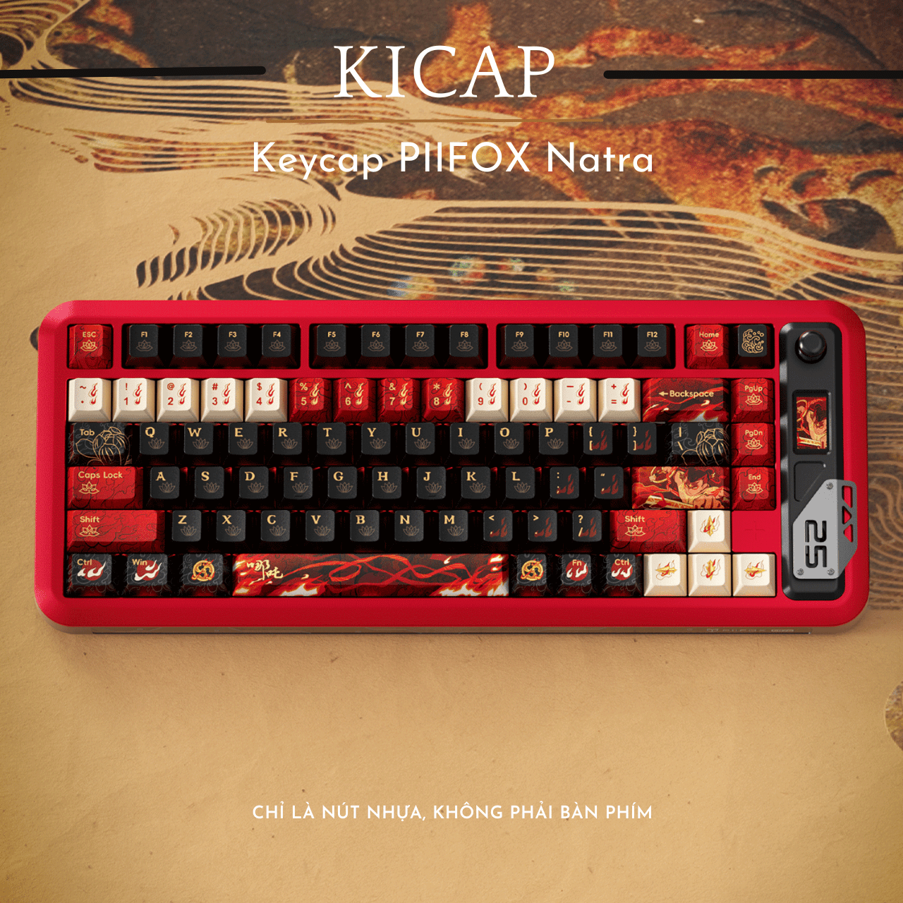 Bộ Keycap Cherry Piifox Natra | Kicap