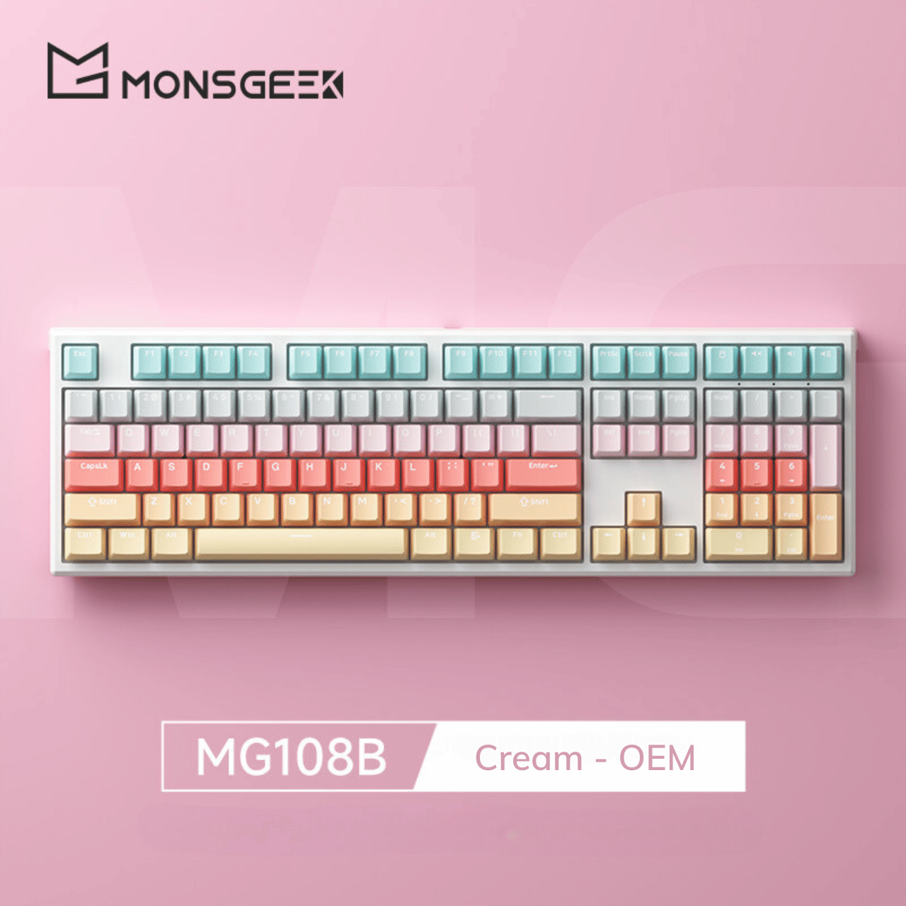 Bàn phím cơ Full Size MG108B - Monsgeek | Kicap