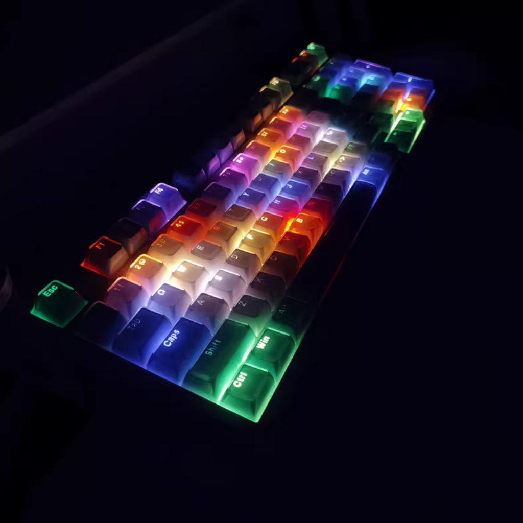 Bộ keycap Jelly Pudding xuyên led | Kicap