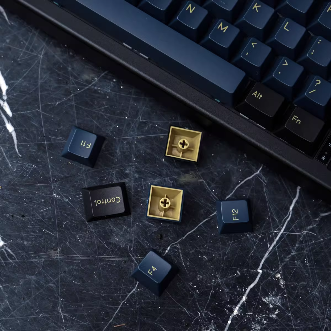Bộ keycap Blue Samurai ABS doubleshot | Kicap