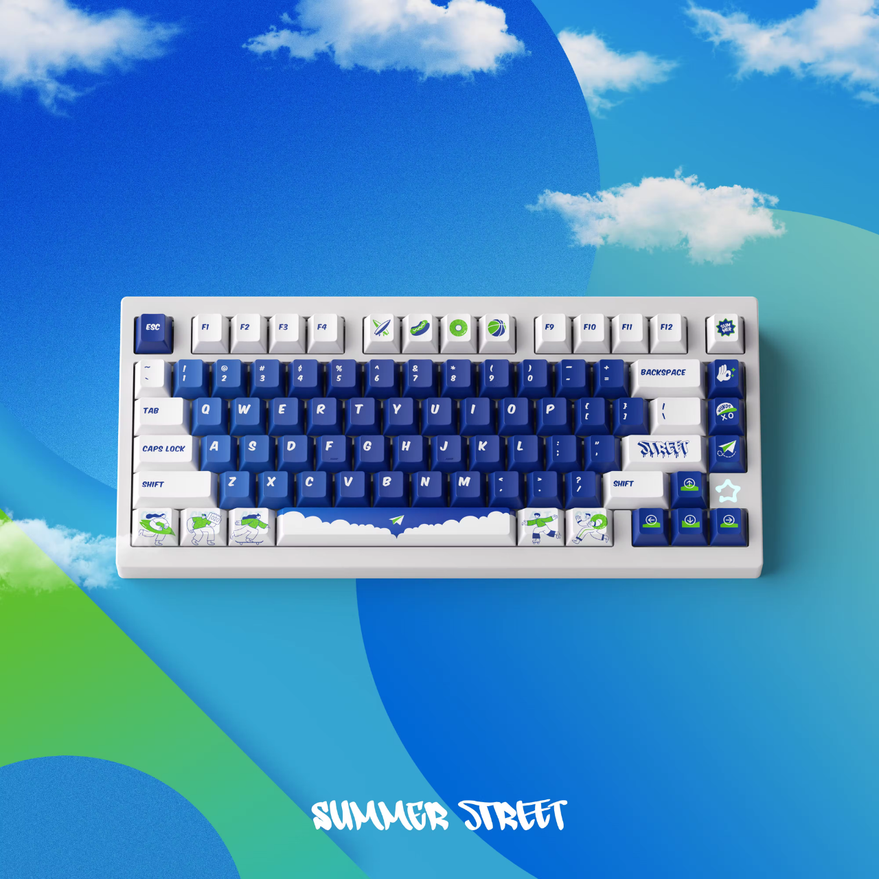 Bộ keycap Wukds Summer Street | Kicap