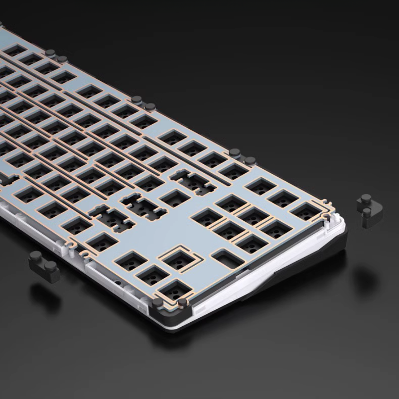 Bàn phím cơ Riccks RS8 V2 - Layout TKL hỗ trợ QMK/VIA quốc dân mới | Kicap