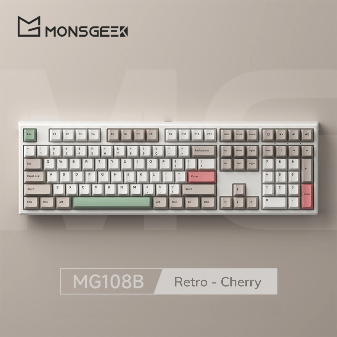 Bàn phím cơ Full Size MG108B - Monsgeek | Kicap