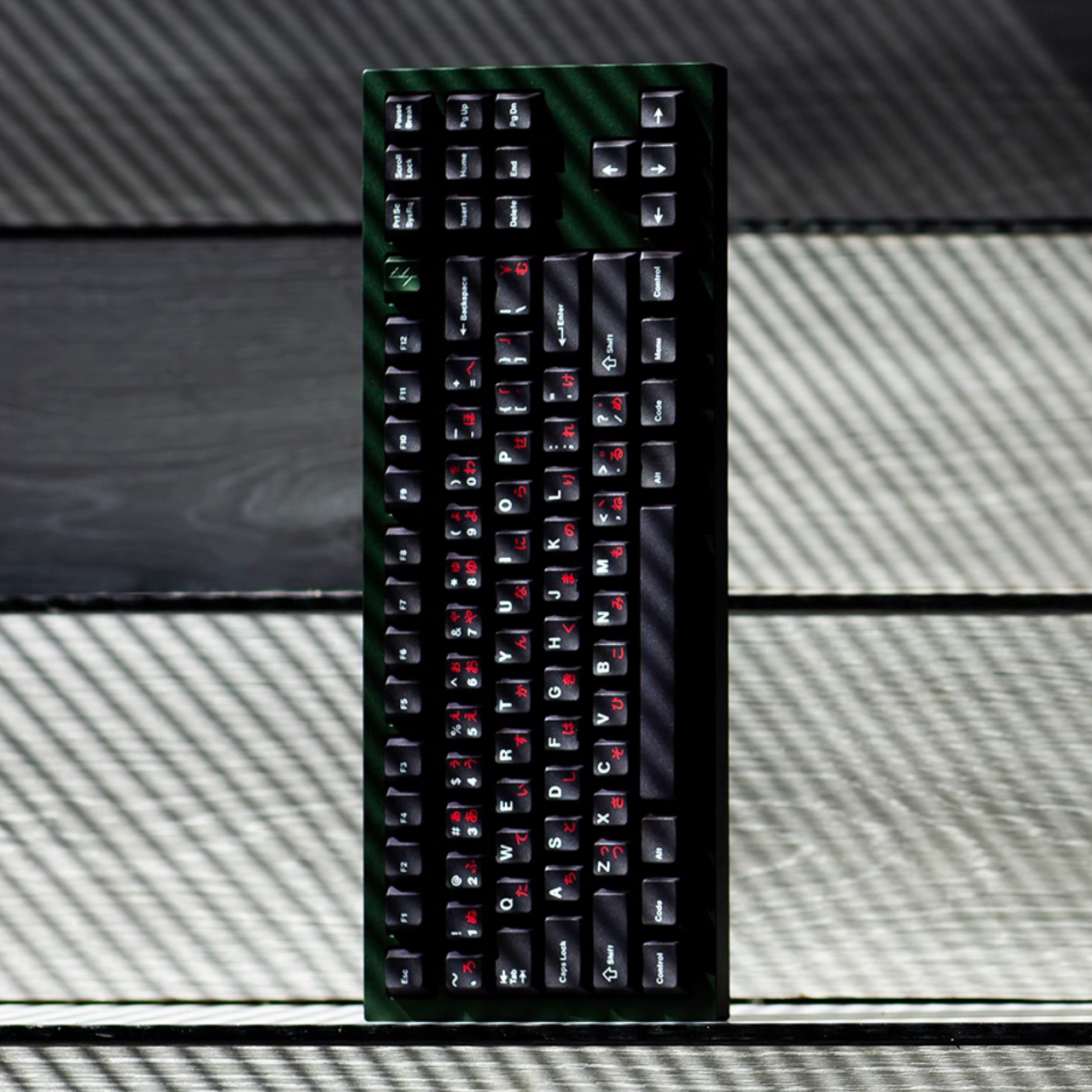 Bộ keycap cherry JKDK Red on Black | Kicap