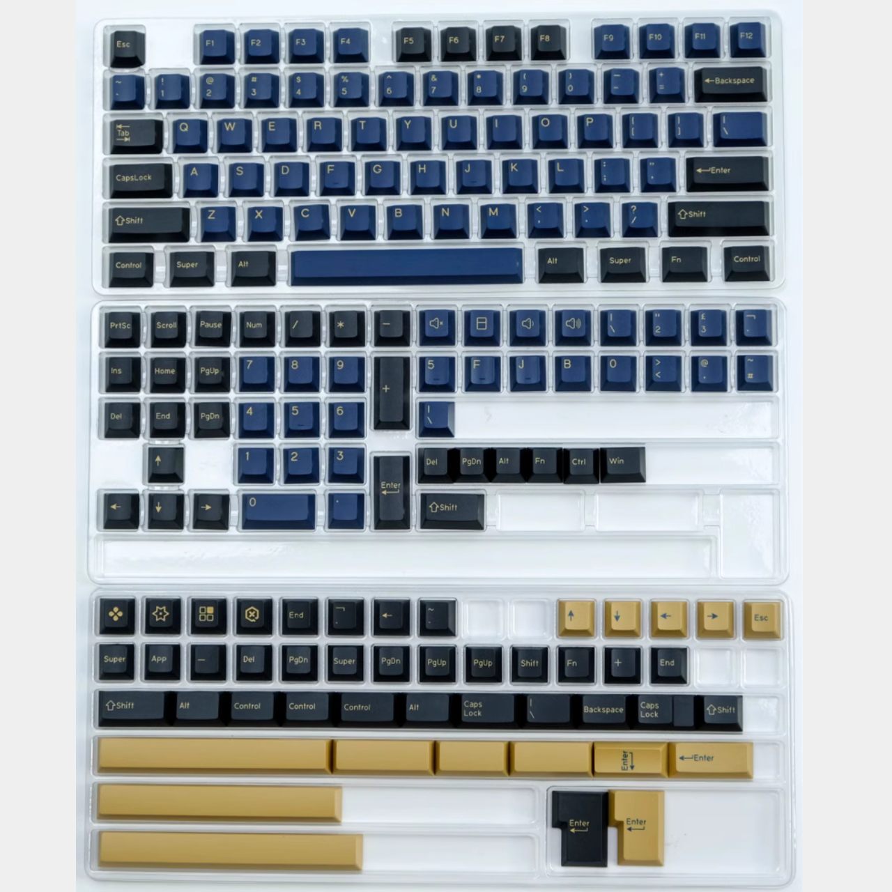 Bộ keycap Blue Samurai ABS doubleshot | Kicap