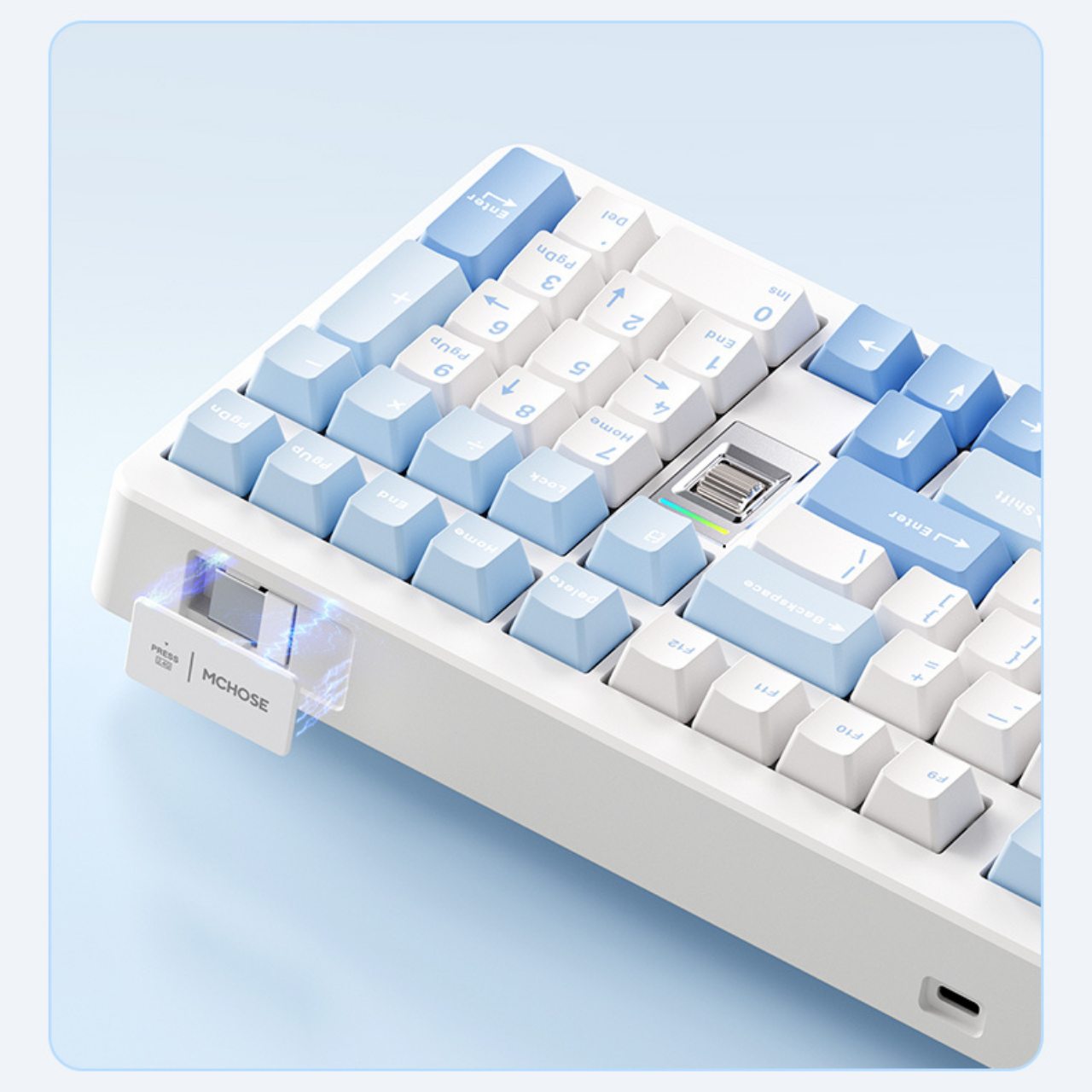 Bàn phím cơ Mchose G98 v2 - Núm xoay đẳng cấp | Kicap