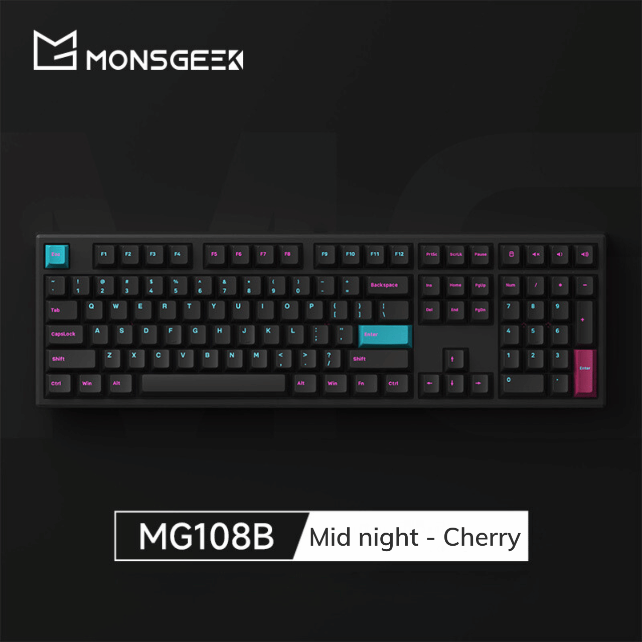 Bàn phím cơ Full Size MG108B - Monsgeek | Kicap