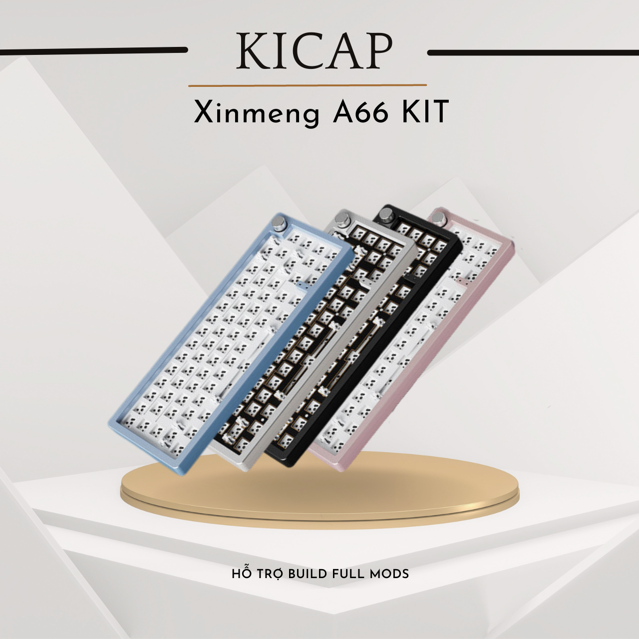 Bàn phím cơ Xinmeng A66 - KIT | Kicap
