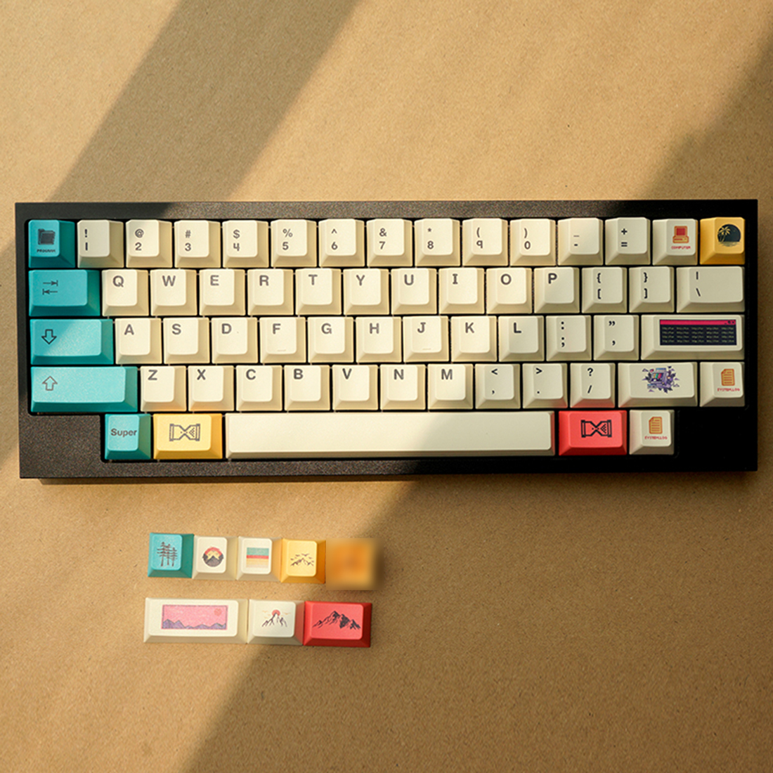 Bộ keycap 80s Retro | Kicap
