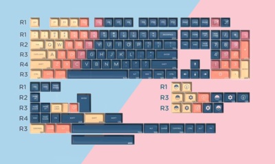 Bộ keycap SA Vilebloom | Kicap