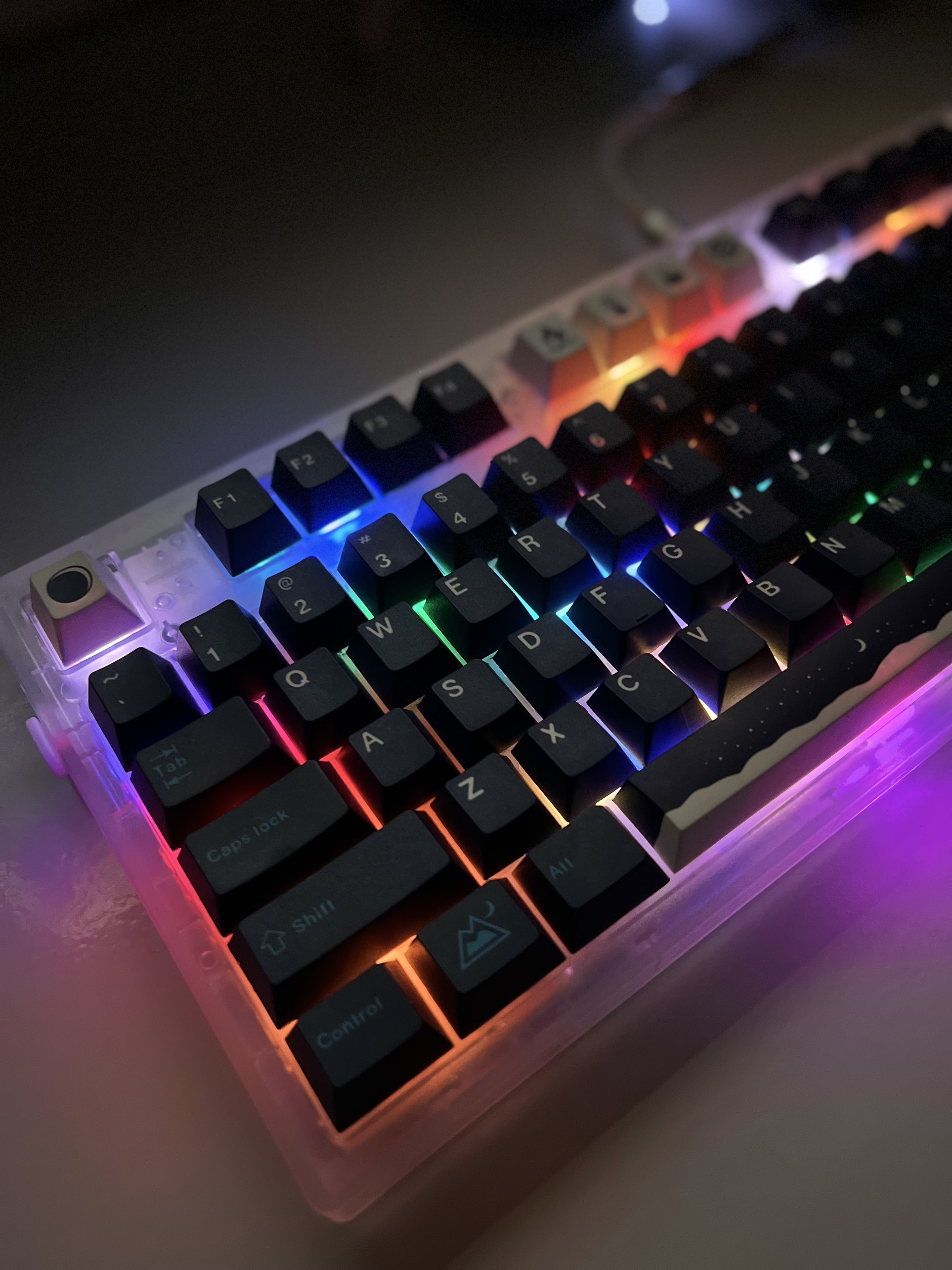 Combo custom MK870 Snowy Night | Kicap