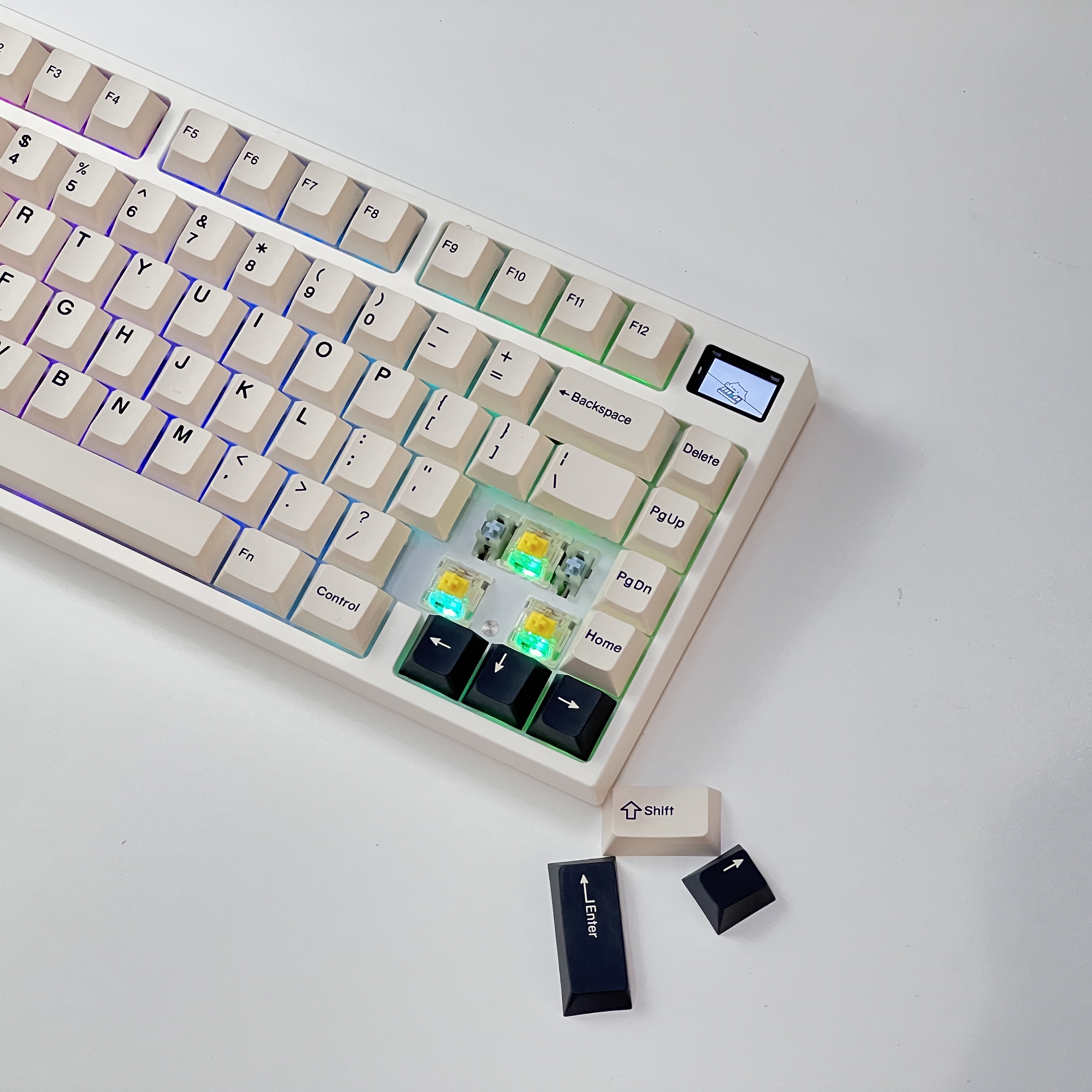 Keydous NJ81: Hot-Swappable Compact TKL Keyboard With, 55% OFF