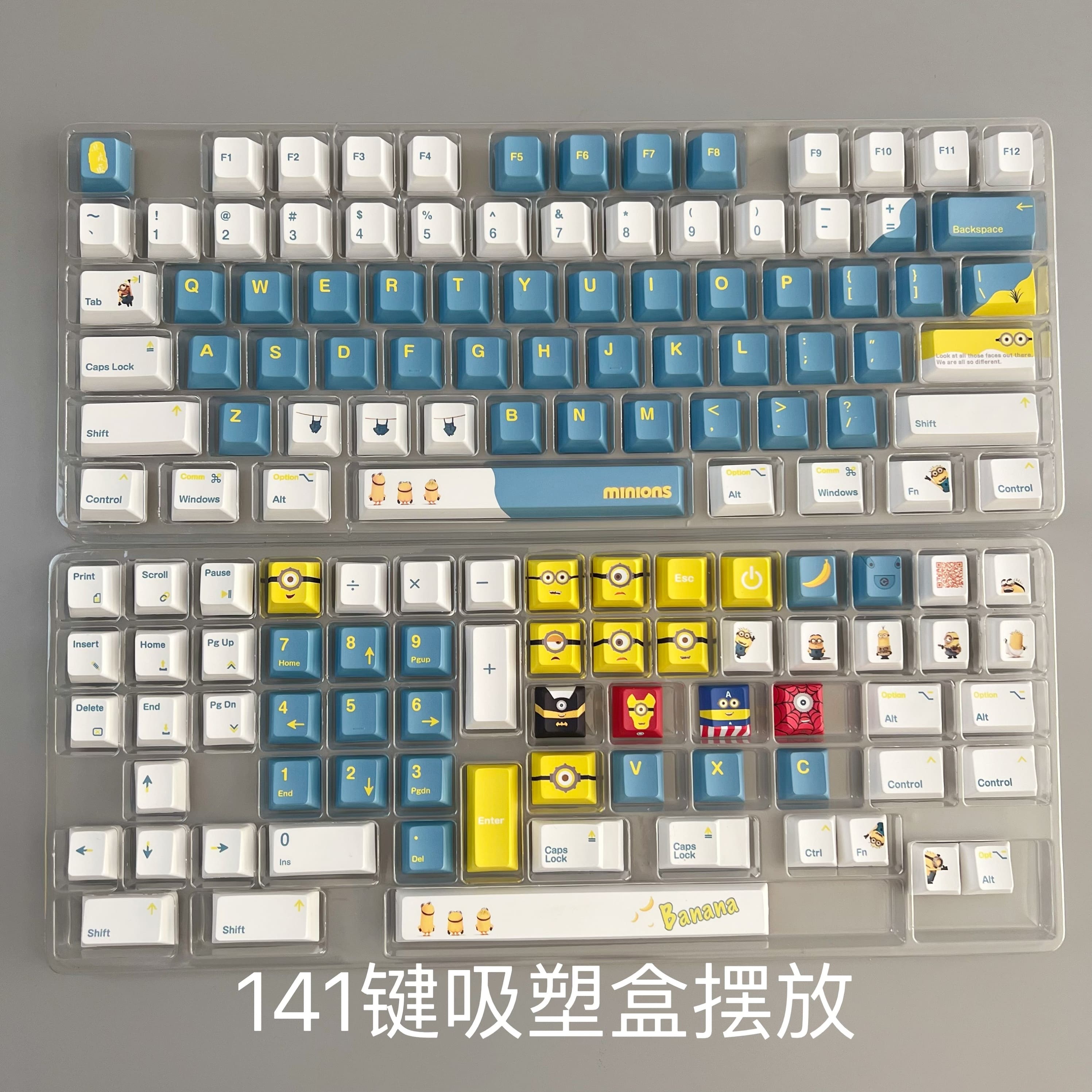Bộ keycap Cherry Minions | Kicap