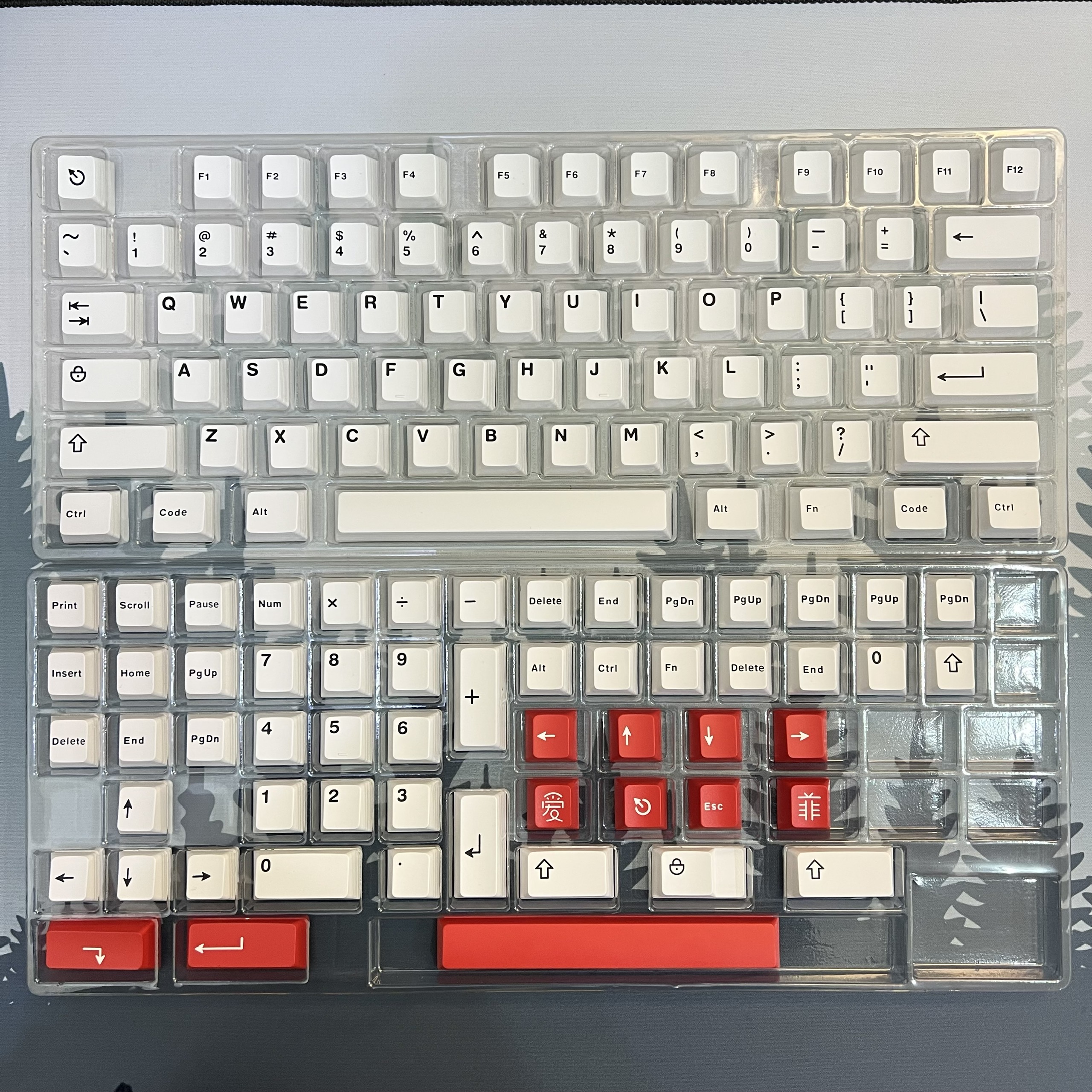 Bộ keycap cmk bow/wob/red | Kicap