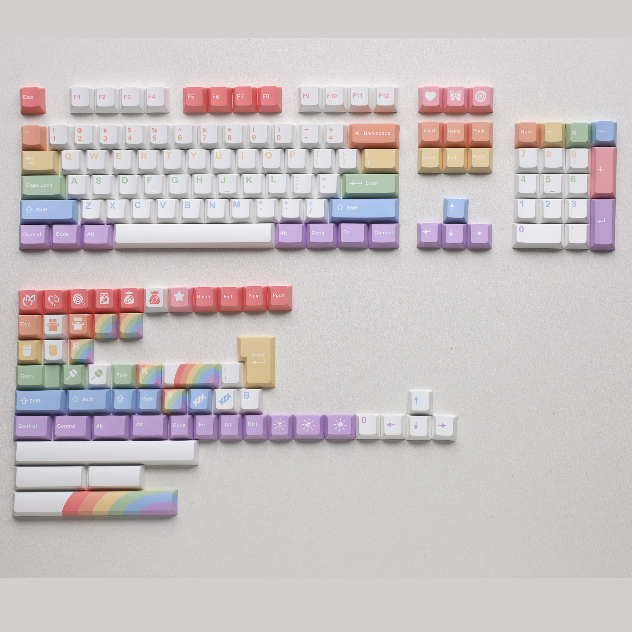 Bộ keycap MG Rainbow | Kicap