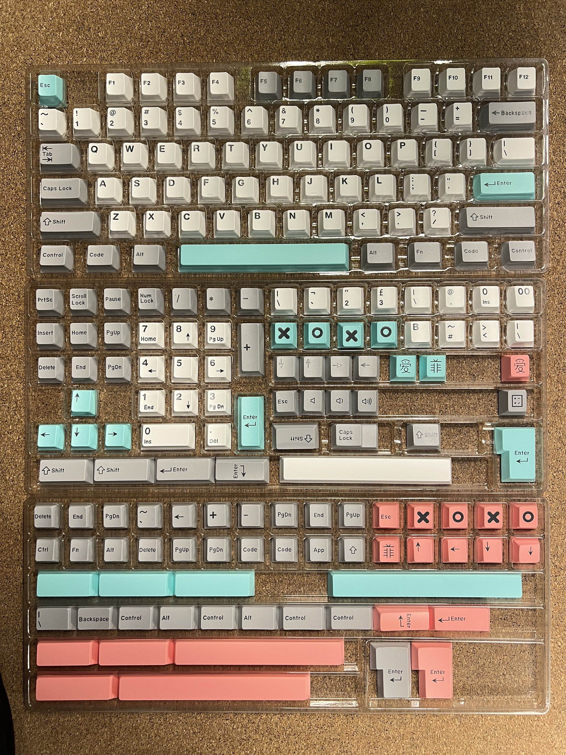 Bộ keycap cmk Modern Dolch Light - Retro | Kicap