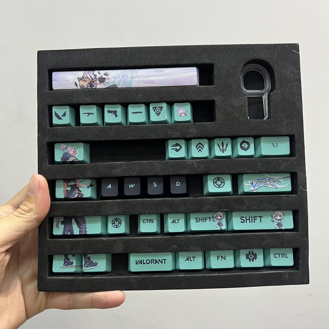 Set keycap theme game Valorant 29 nút | Kicap