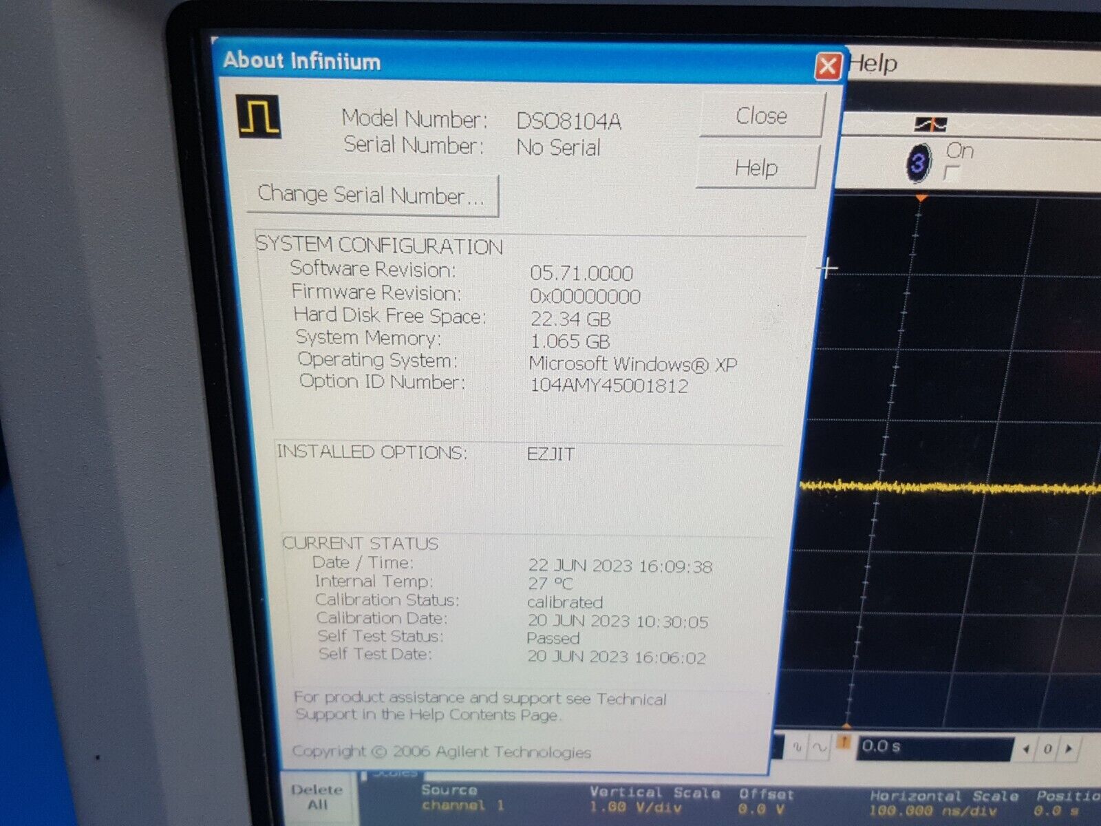 Máy hiện sóng Infiniium Agilent DSO8104A Nubicom