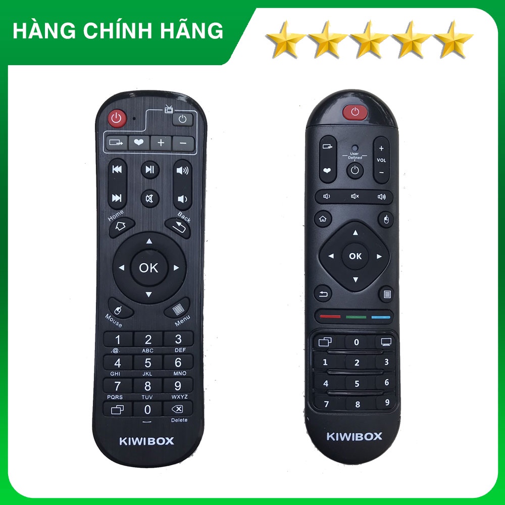 Điều khiển đầu Kiwibox, tương thích với hầu hết các model đầu, remote ...