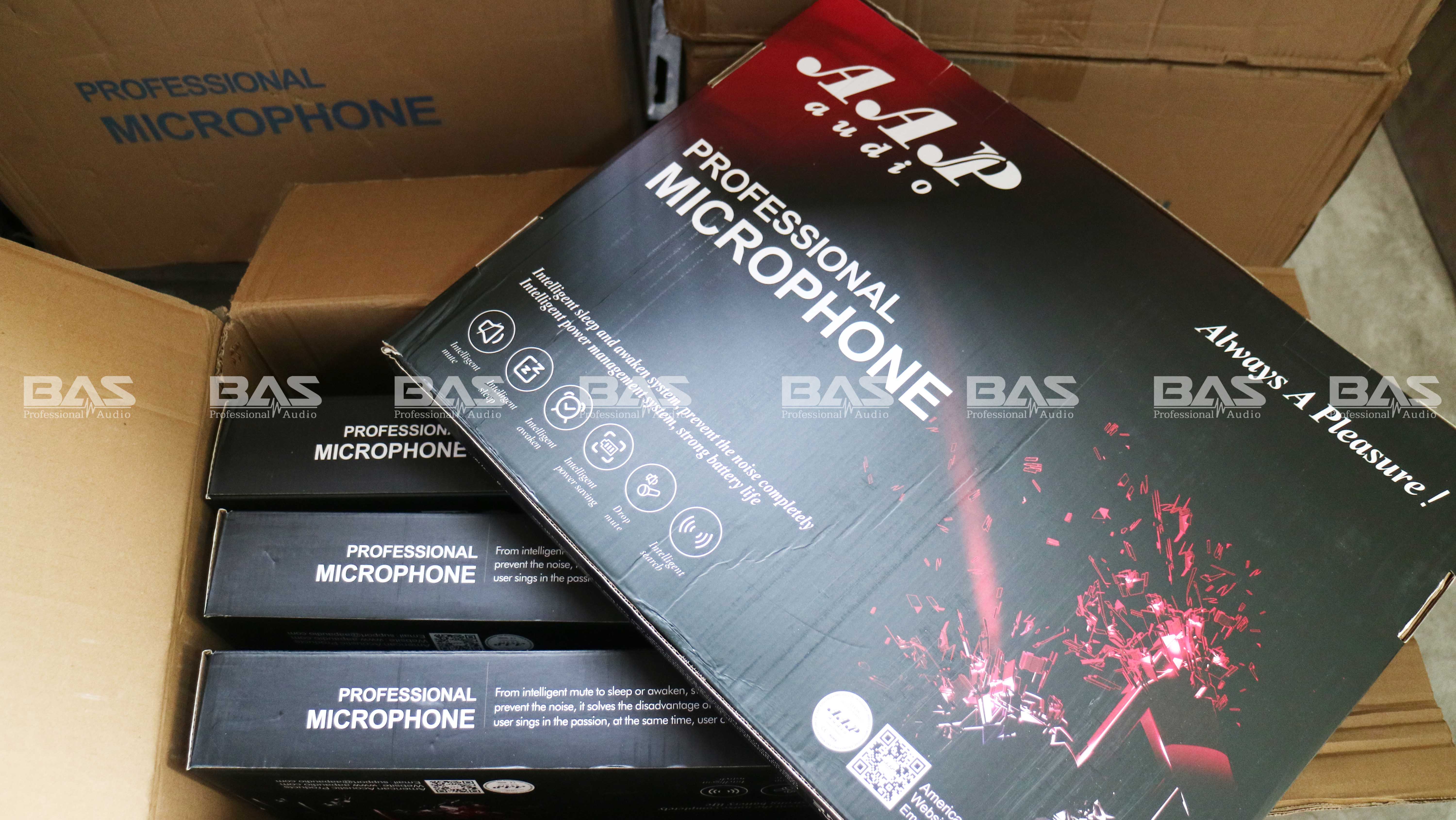 Micro không dây AAP K8600, mic hát karaoke chuyên nghiệp | BAS Audio - Showroom âm thanh lớn ...