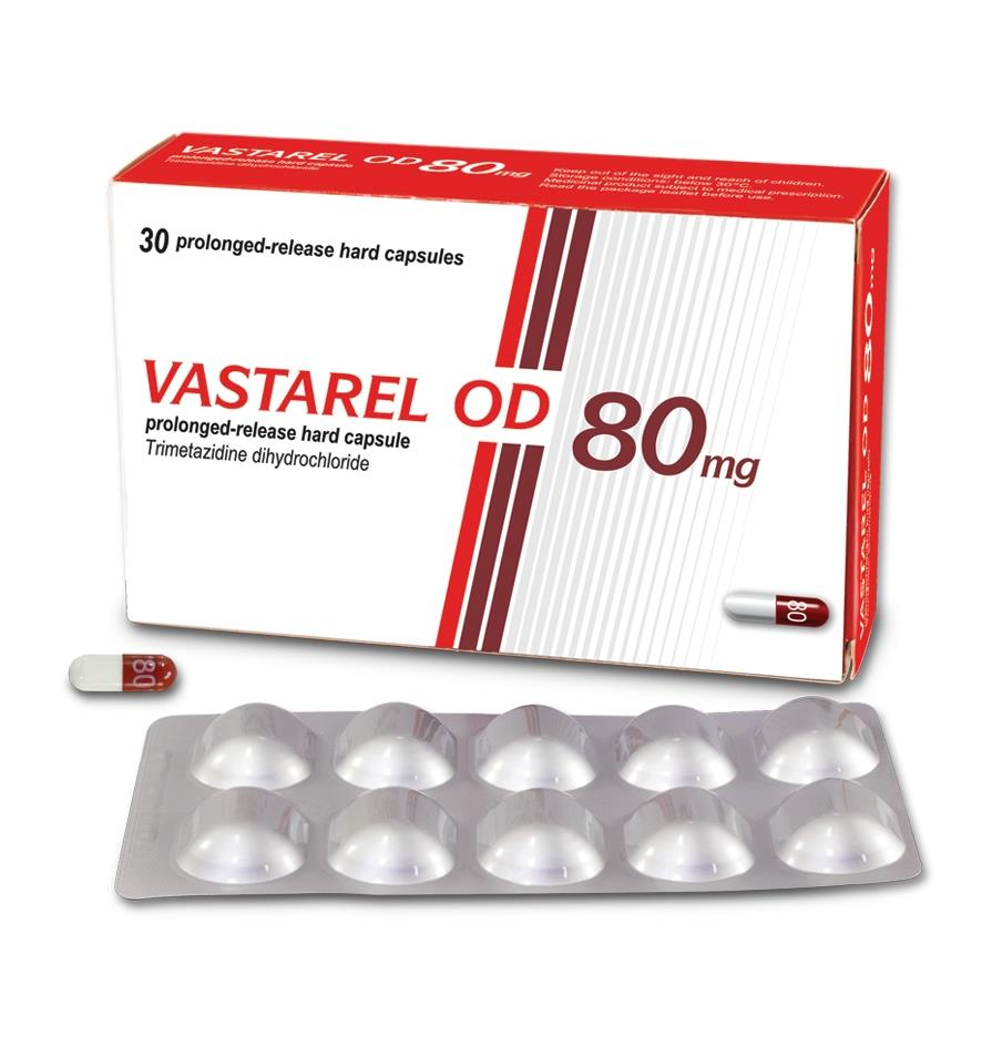 THUỐC VASTAREL OD 80 MG (Trimetazidine 80mg) ĐIỀU TRỊ ĐAU THẮT NGỰC H ...