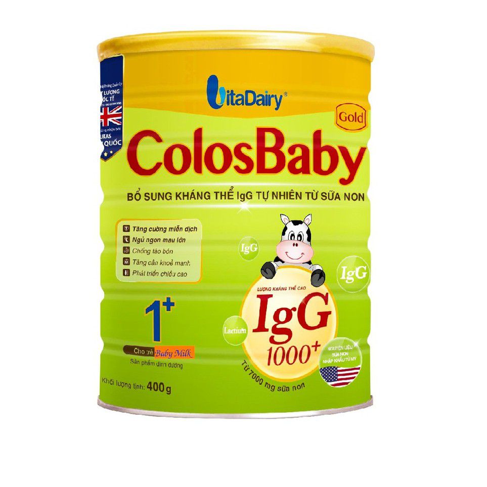 Sữa ColosBaby Gold 1+ 400g Siêu thị Mini Mart House