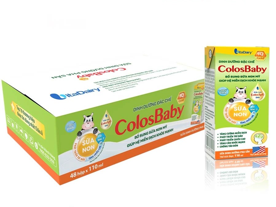 SBPS ColosBaby IQ Gold 110ml Hệ thống Minimarthouse