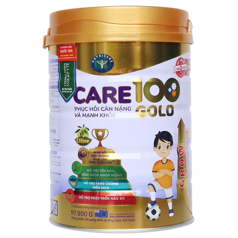 Sữa Nutri Care 100 Gold Grow 900g Hệ thống Minimarthouse