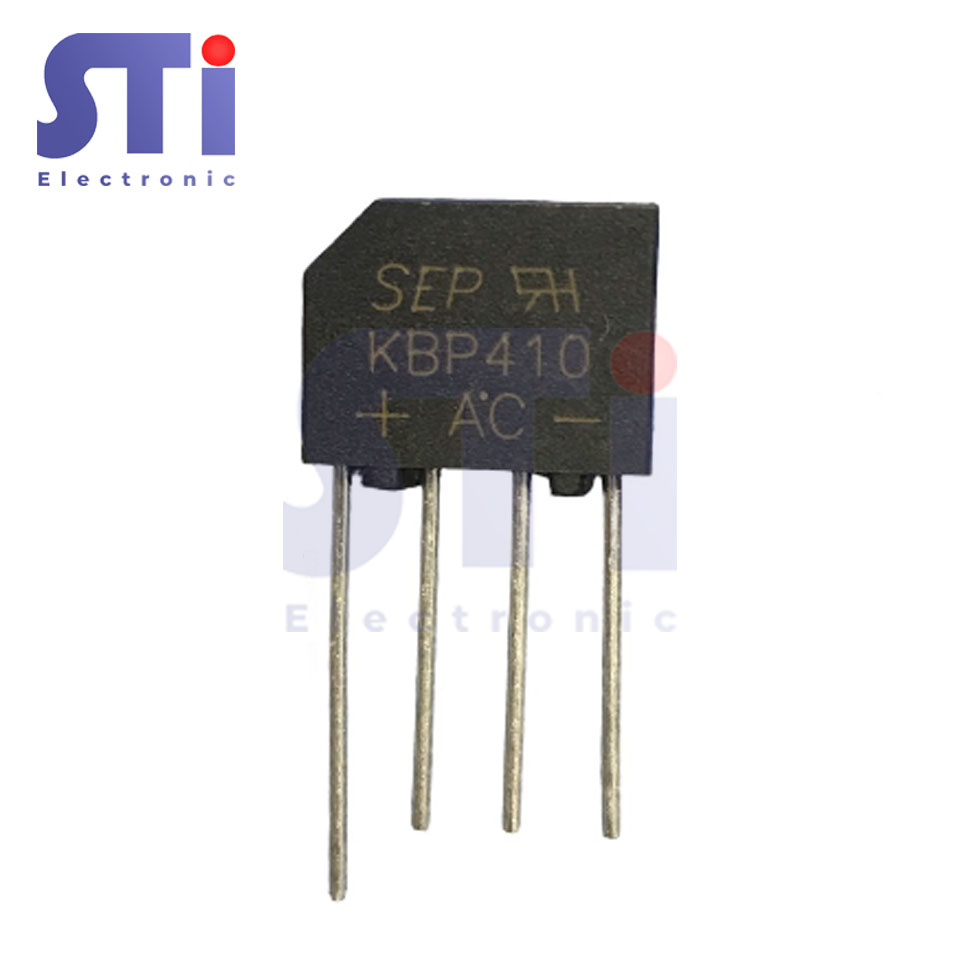 Cầu diode 4A KBP410 | STI ELECTRONIC