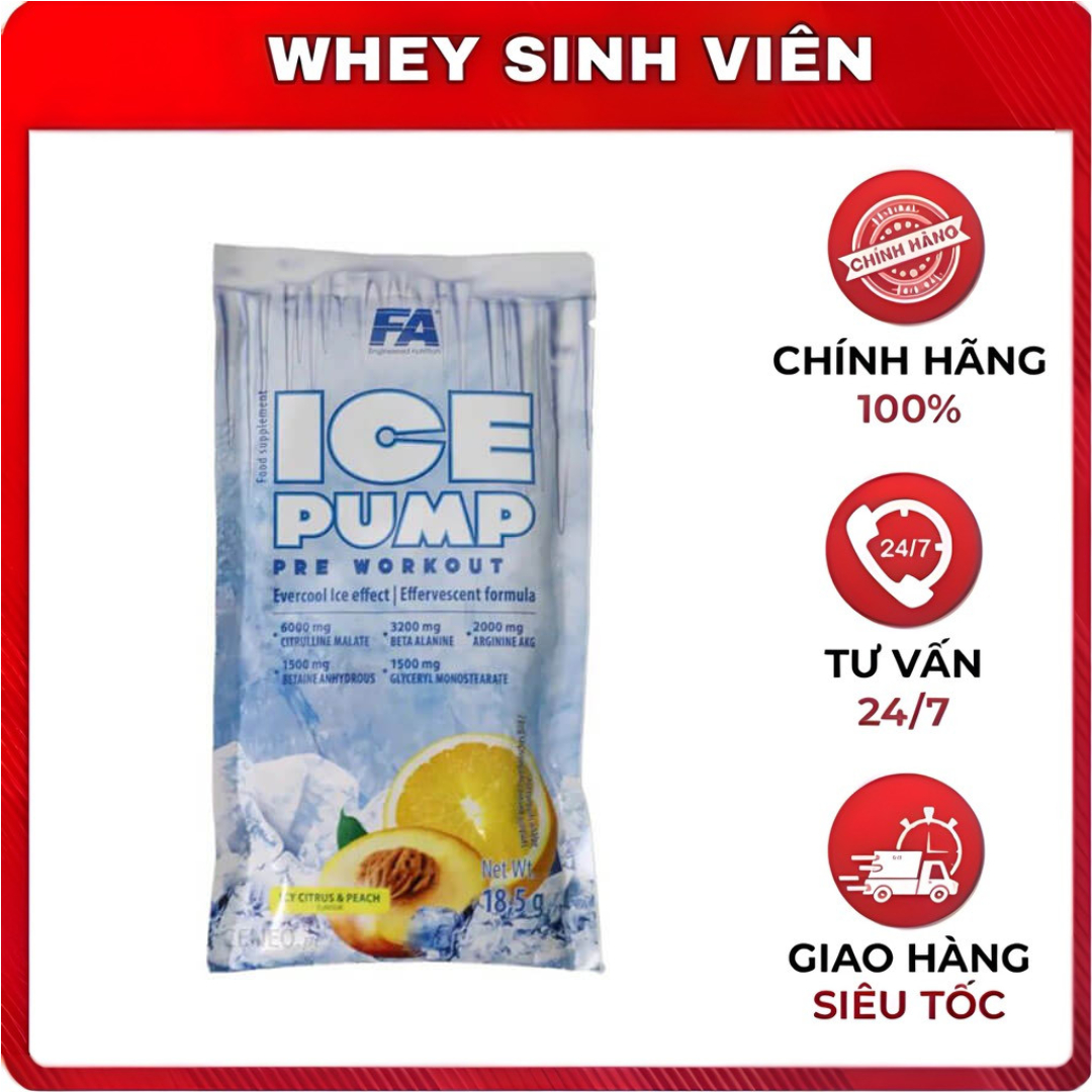 Sample Fa Ice Pump Pre Workout | wheysinhvien
