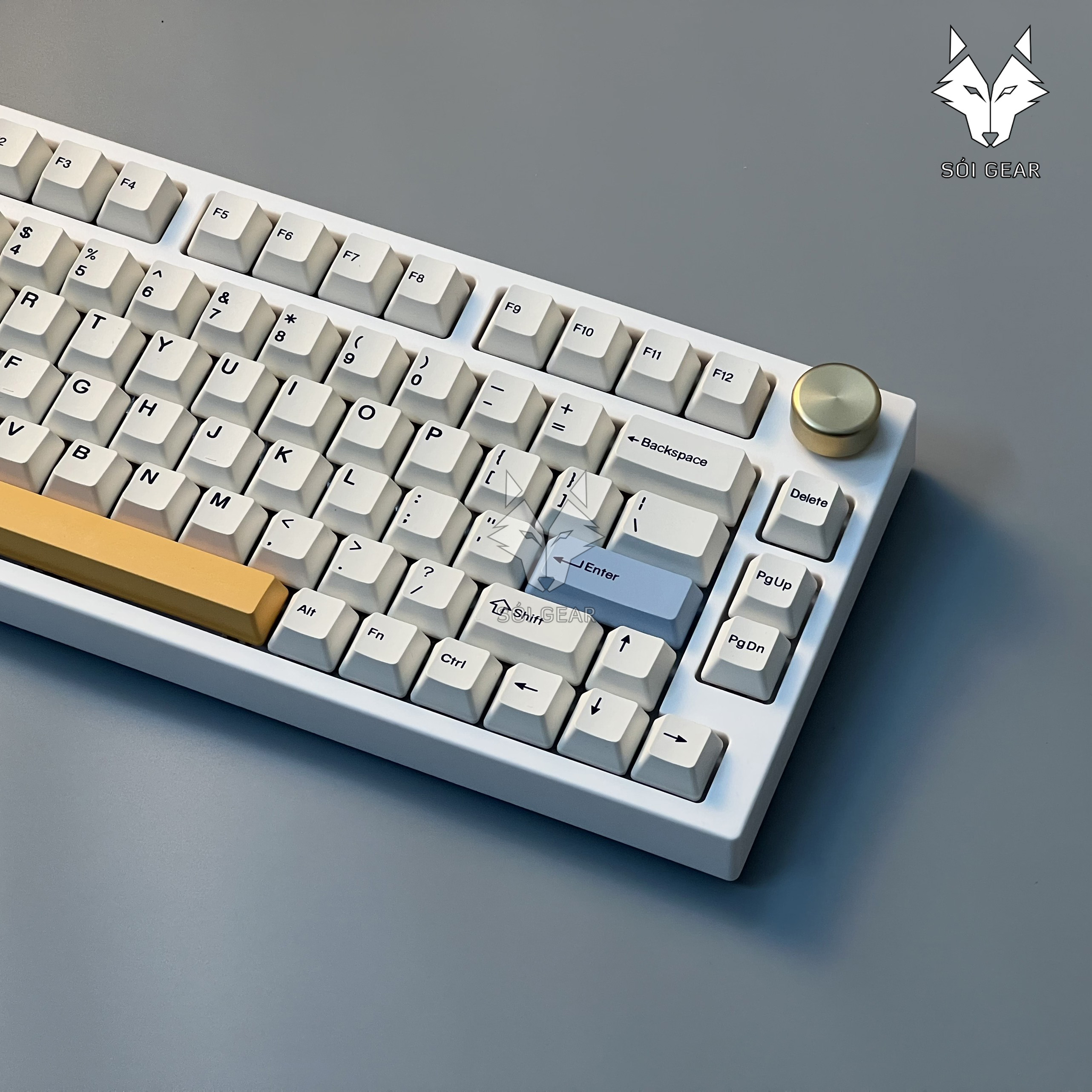 Bàn phím cơ Keydous NJ80 RGB Hotswap - AP Version - Sói Gear