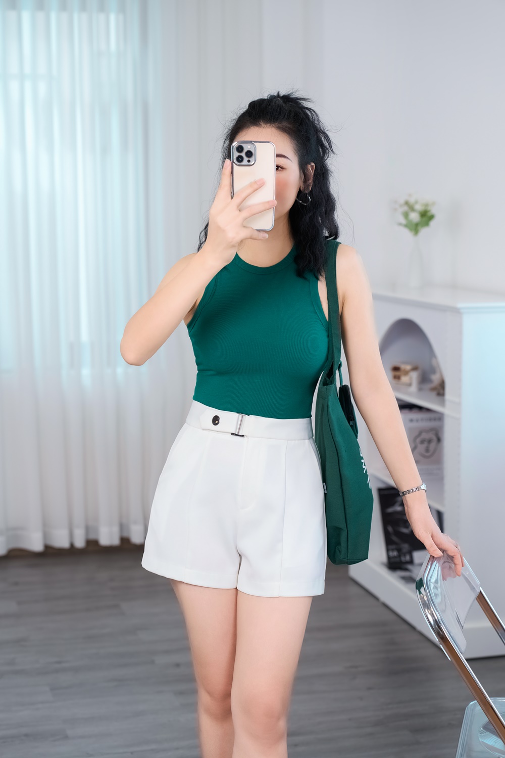 Áo Ba Lỗ Nữ Thun Tăm Dáng Ôm Háck Dáng