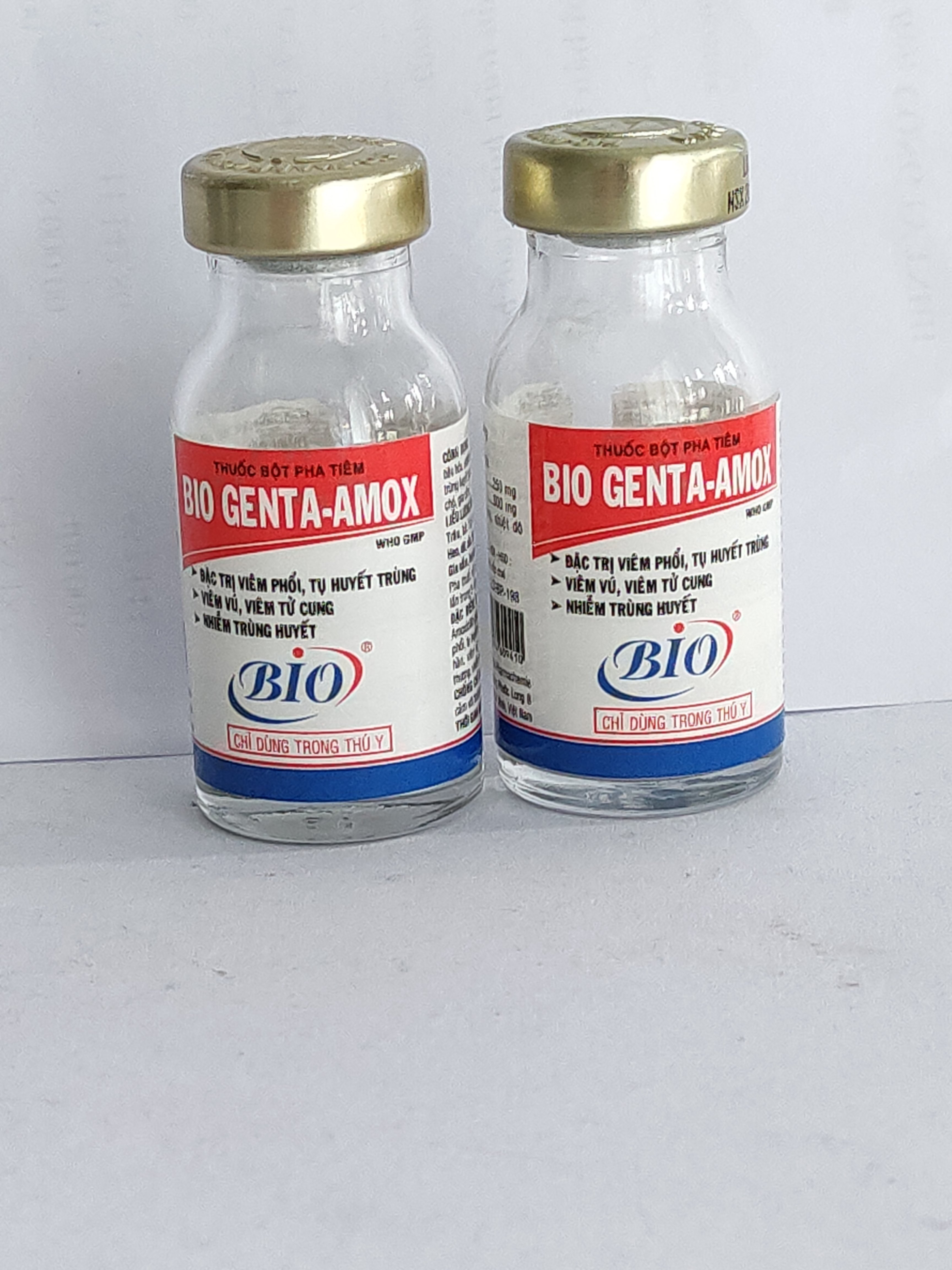 BIO GENTA AMOX 1G/10ml viêm phổi, tụ huyết trùng